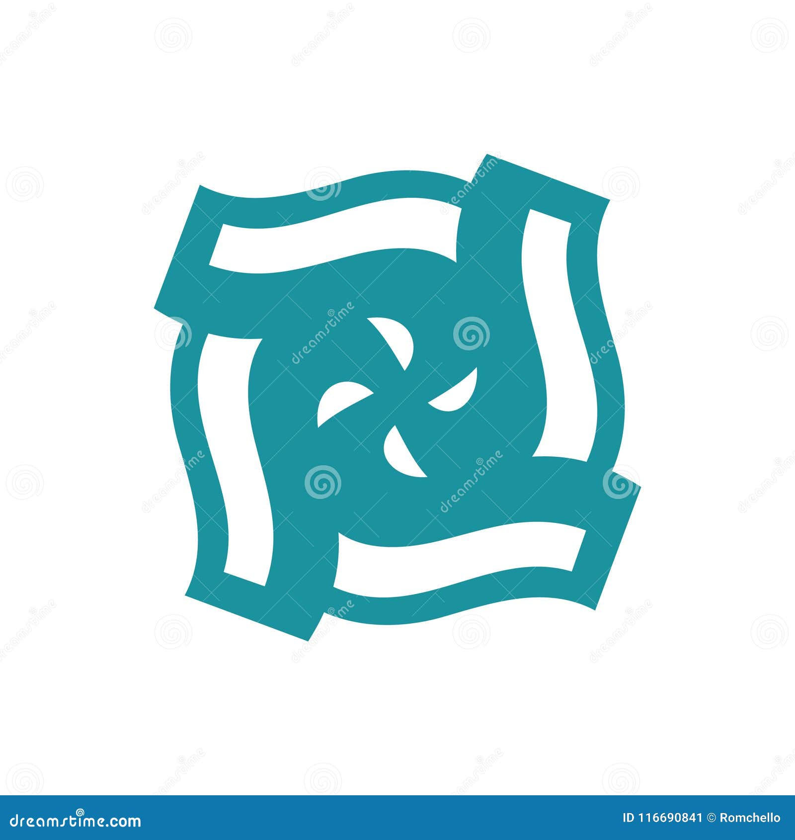 Ventilation abstract sign stock vector. Illustration of movement ...