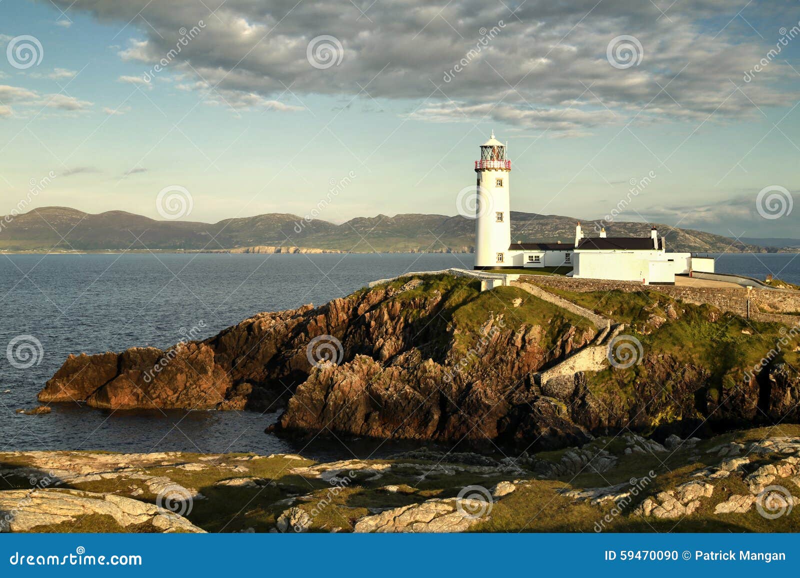 Fanad Lighthouse Co. Donegal Ireland Stock Photo - Image of high, coast ...