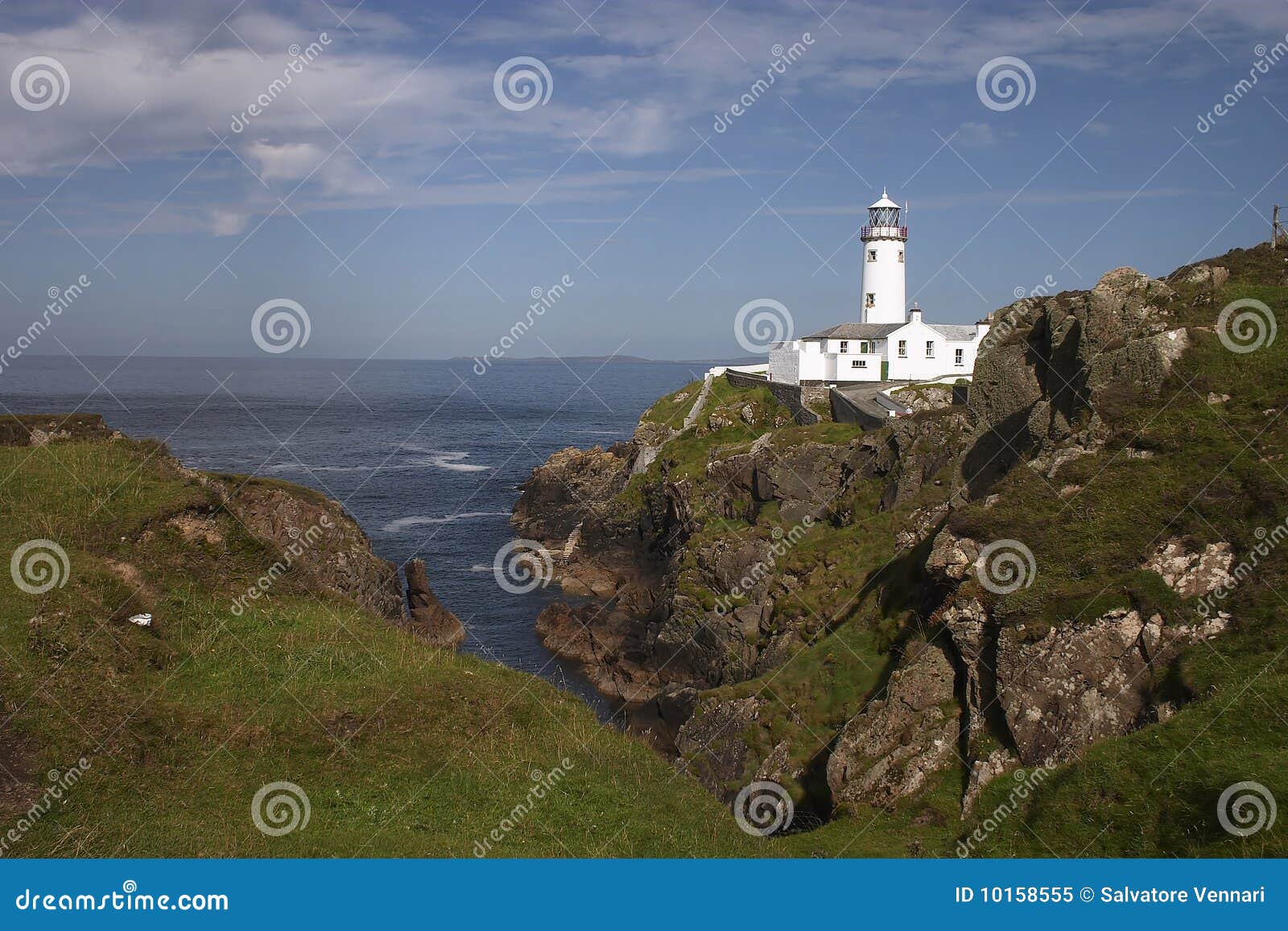 Fanad Lighthouse in Donegal - Ireland Stock Image - Image of head ...