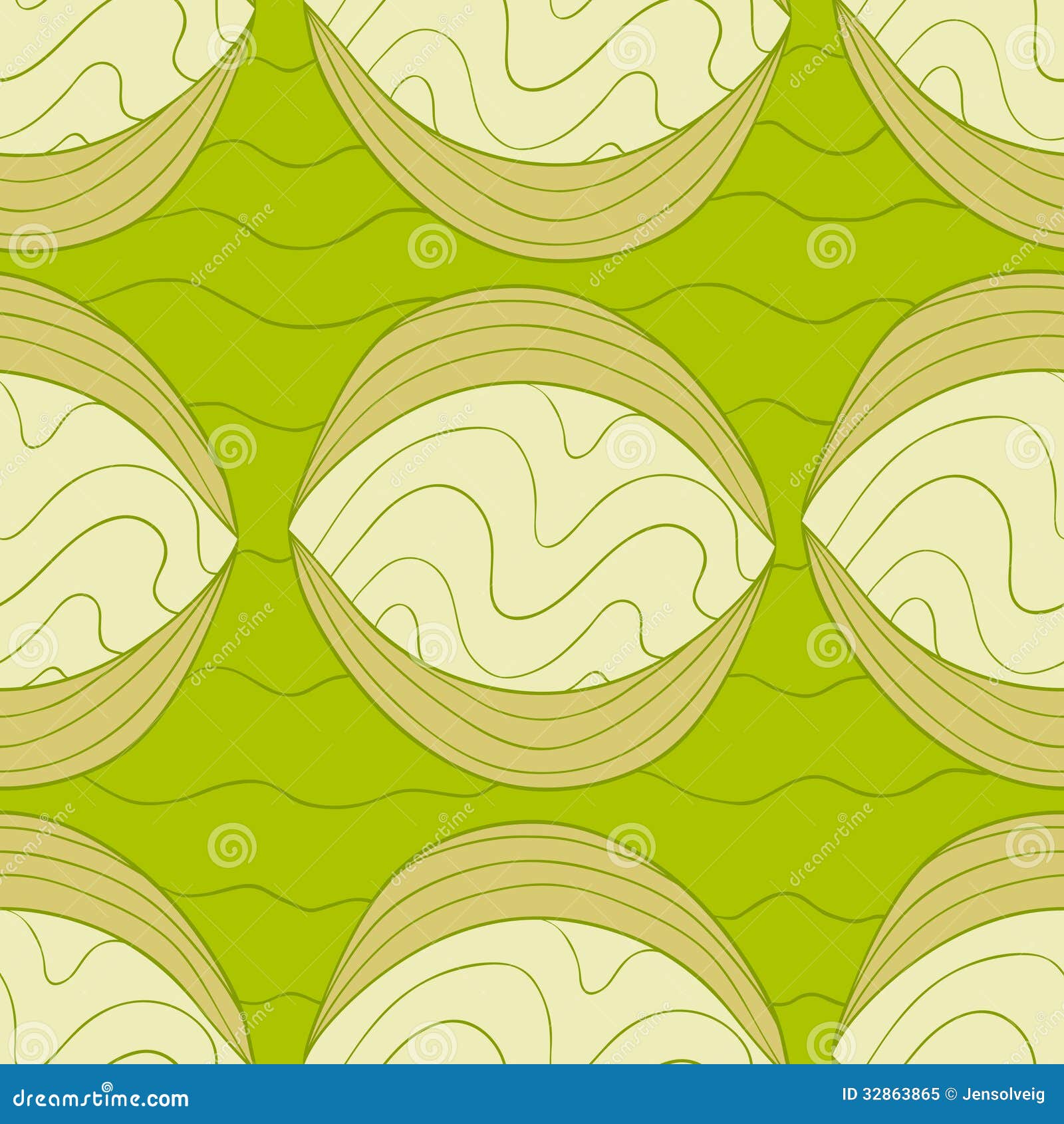 Fancy Abstract Seamless Pattern Stock Vector - Illustration of pattern ...