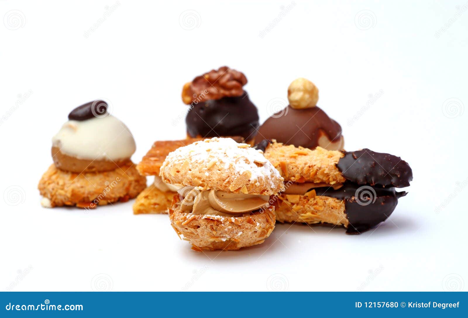 Fancy biscuits - cookies stock photo. Image of teatime - 12157680
