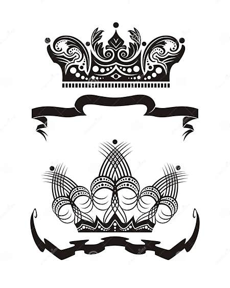 Fancy Black and White Design Stock Vector - Illustration of complex ...