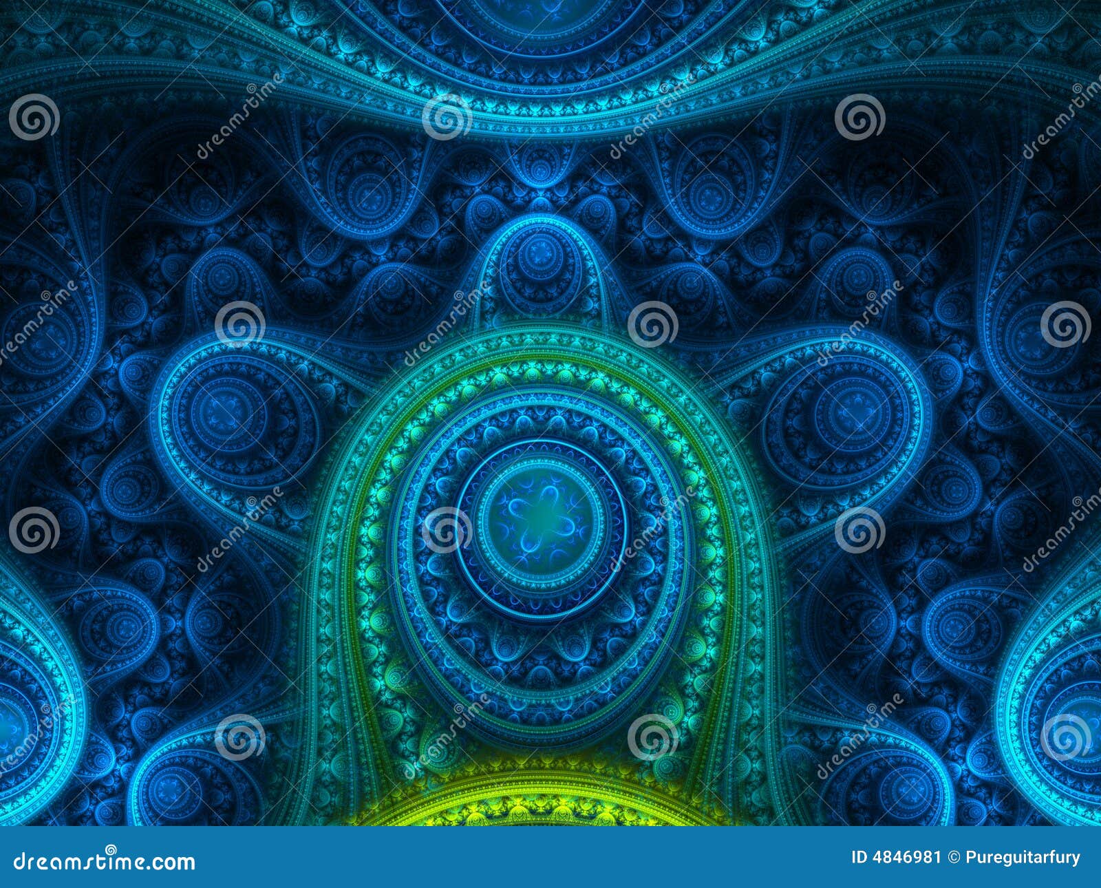 Fancy Blue Jewel stock illustration. Illustration of backdrop - 4846981