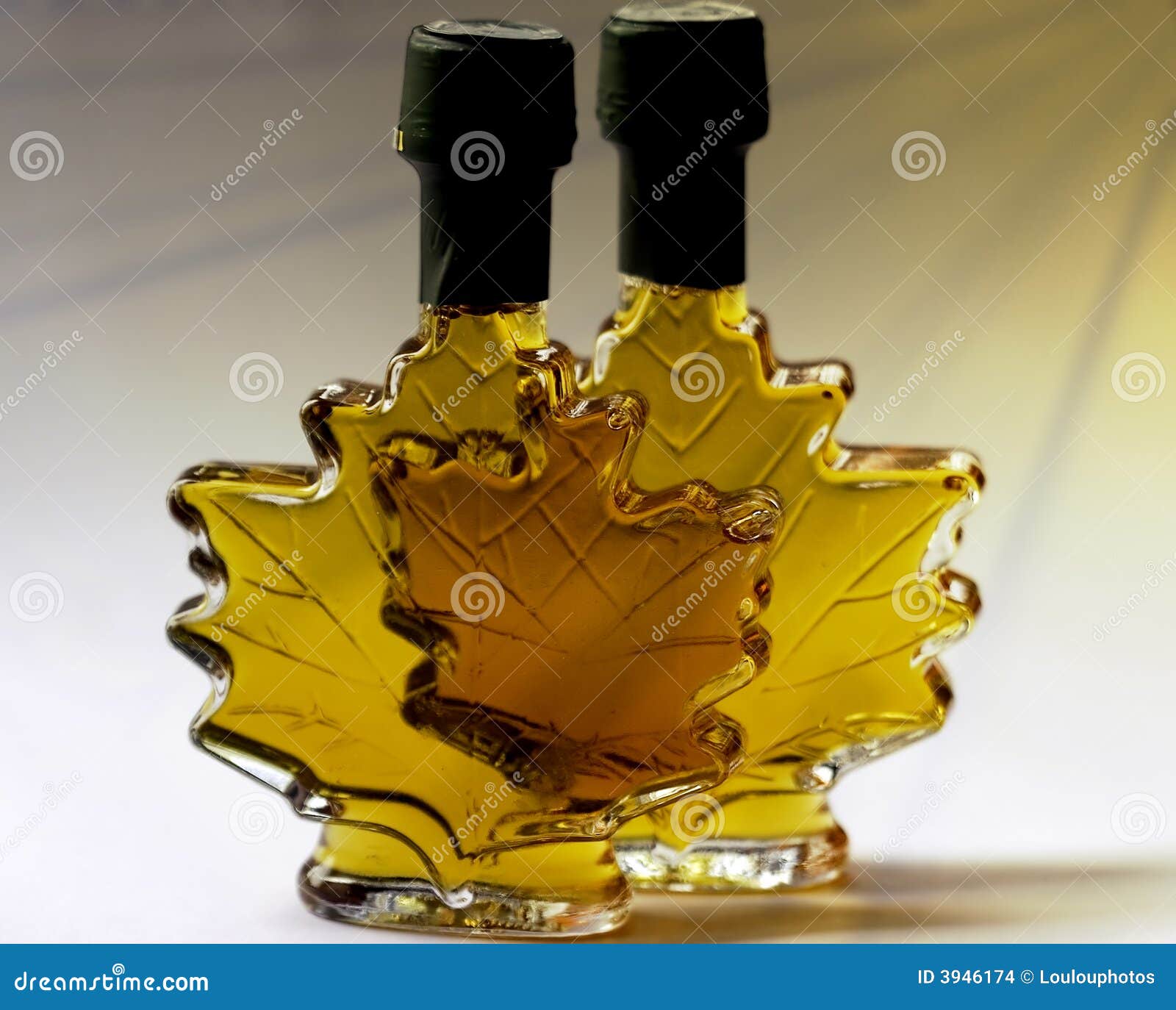 Fancy Bottle of Farm Made Maple Syrup Stock Photo - Image of sale, home ...