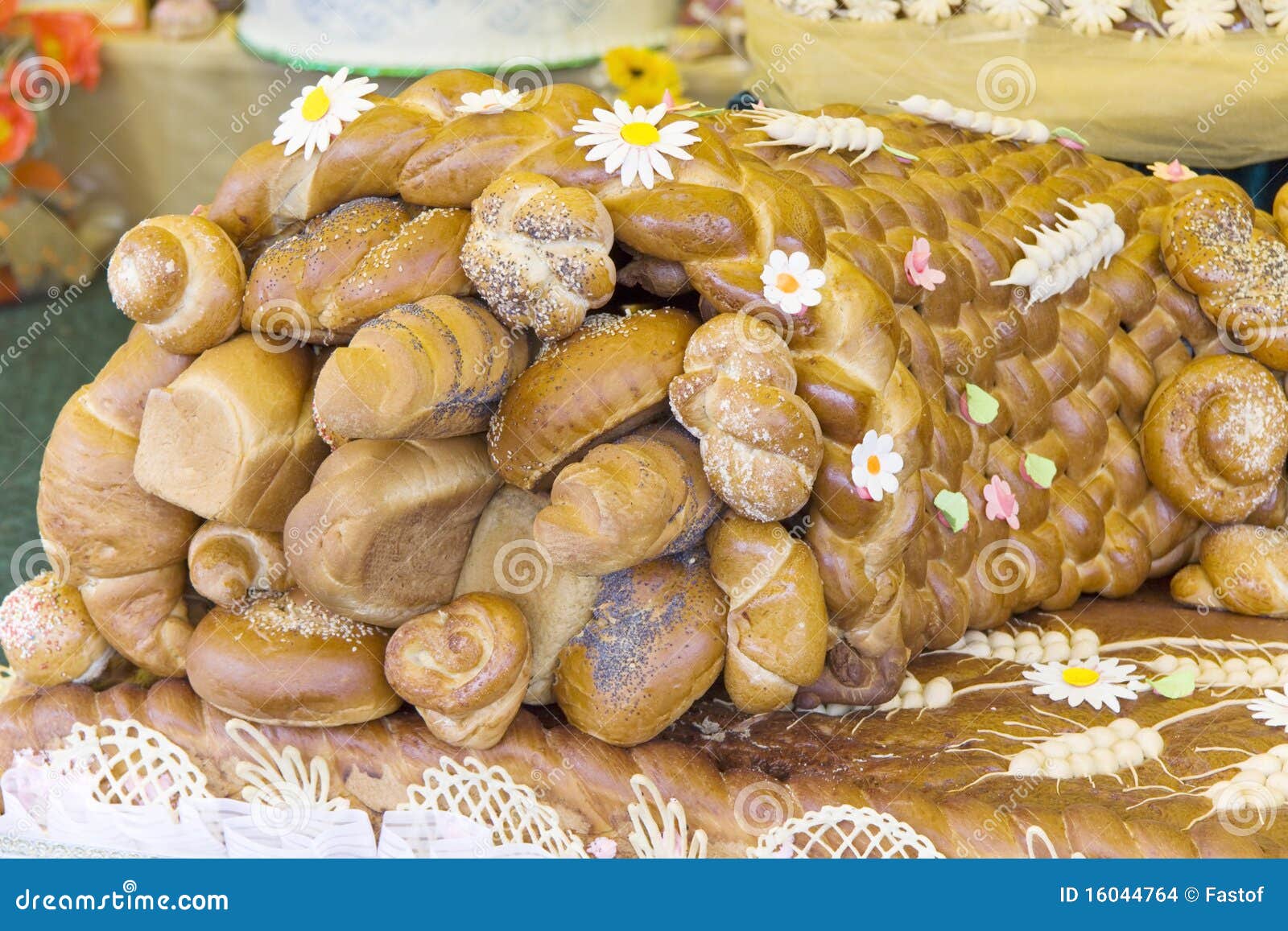 Fancy bread stock photo. Image of calories, abundance - 16044764