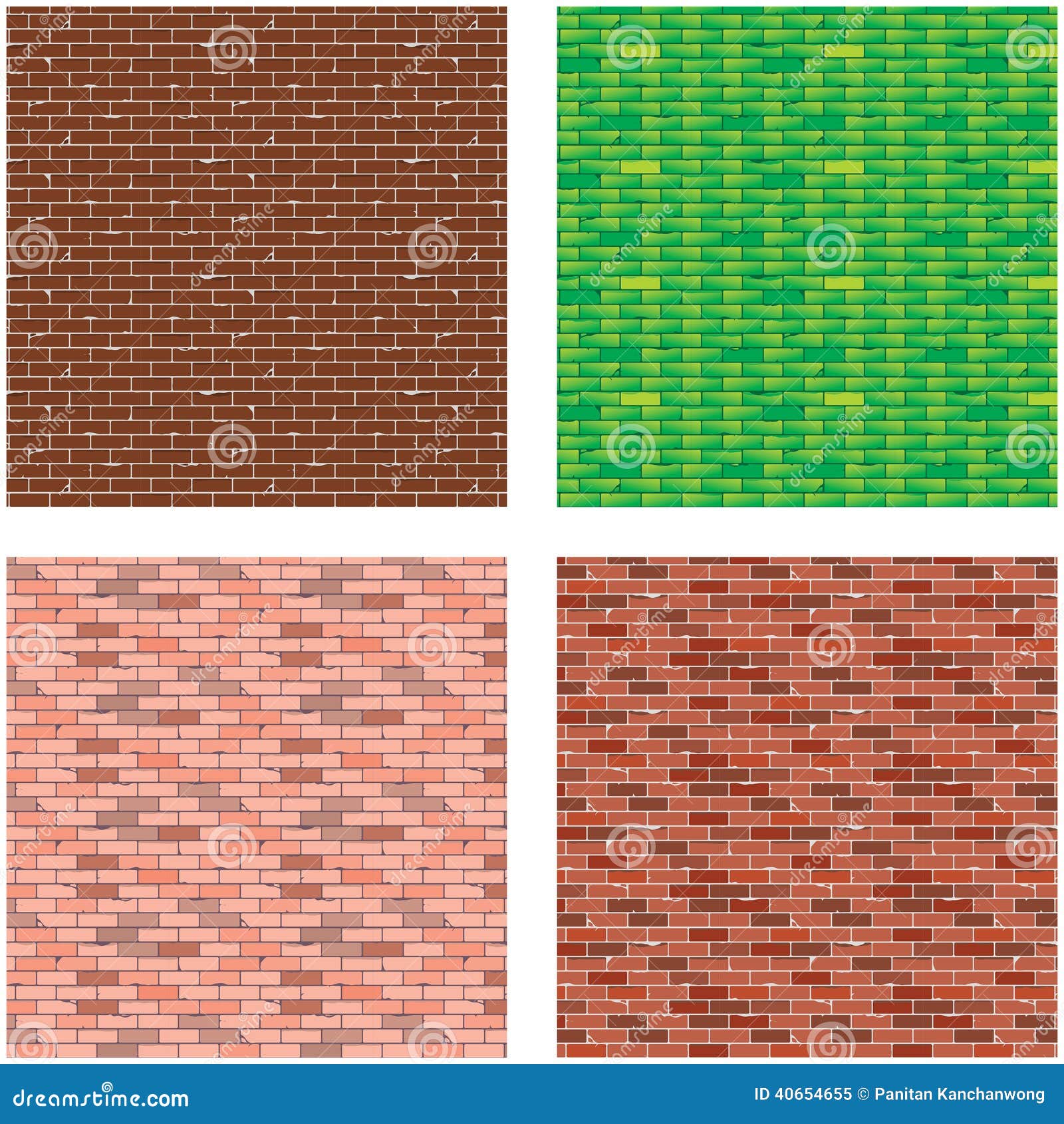 Fancy Brick Background Vector Stock Vector - Illustration of pattern ...