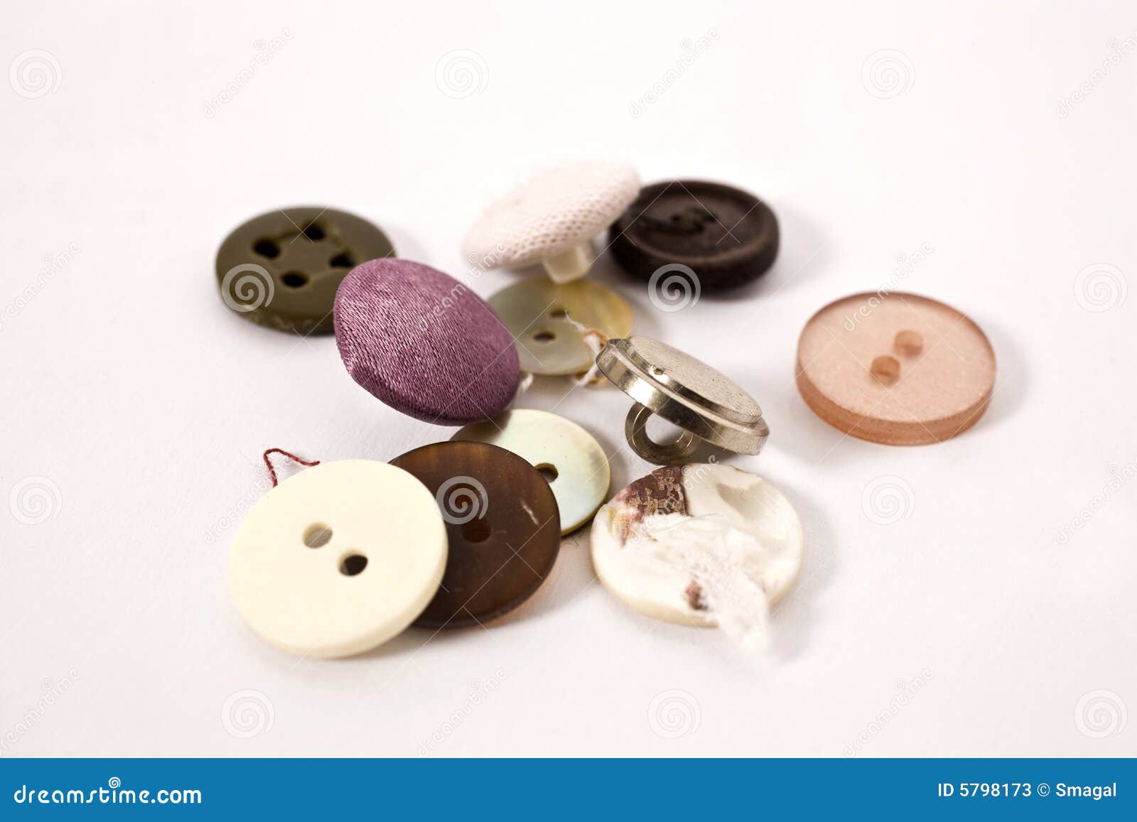 Fancy buttons stock image. Image of textile, needlecraft - 5798173
