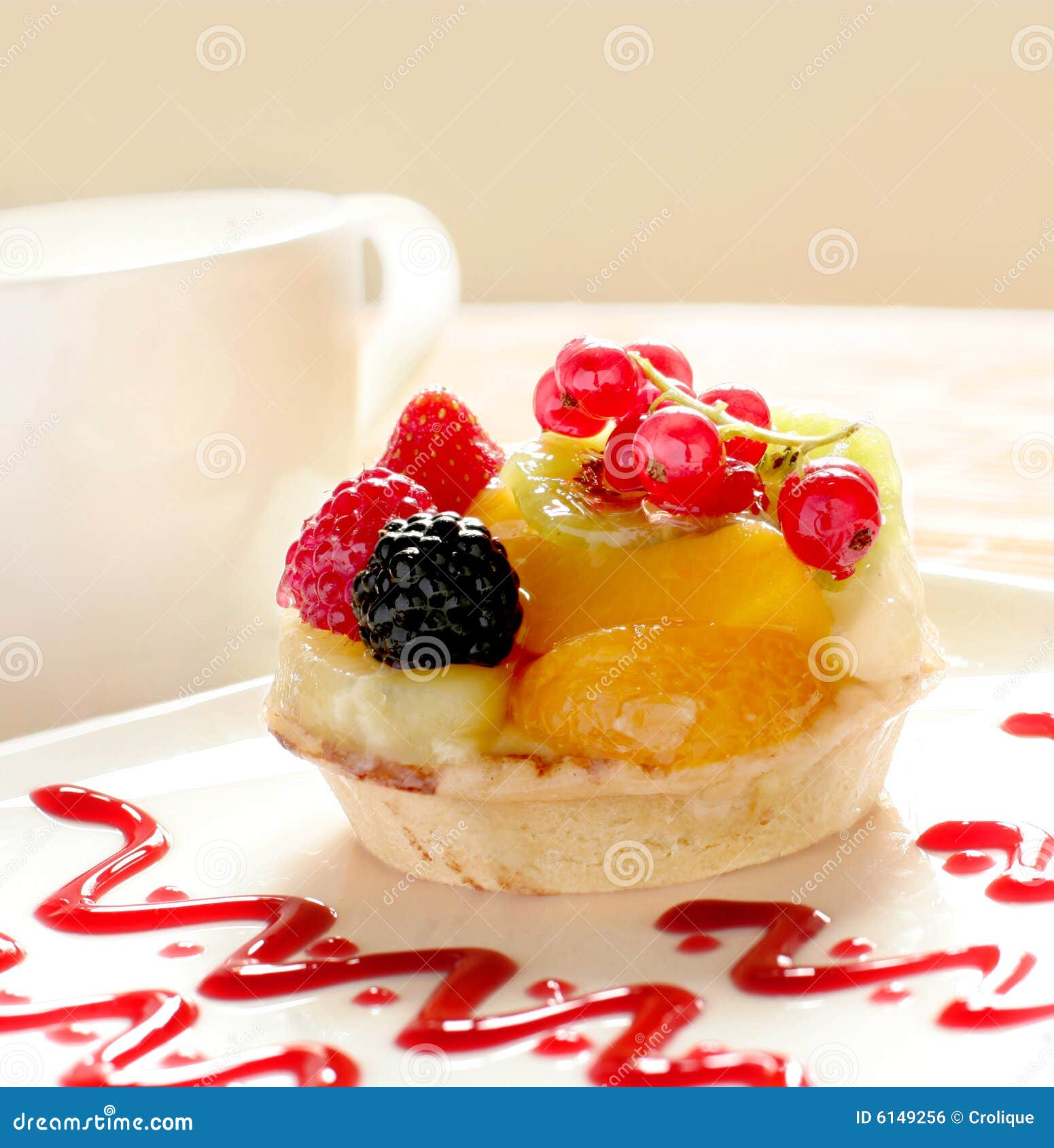 Fancy Cake with a Cup of Tea or Coffee Stock Photo - Image of dessert ...