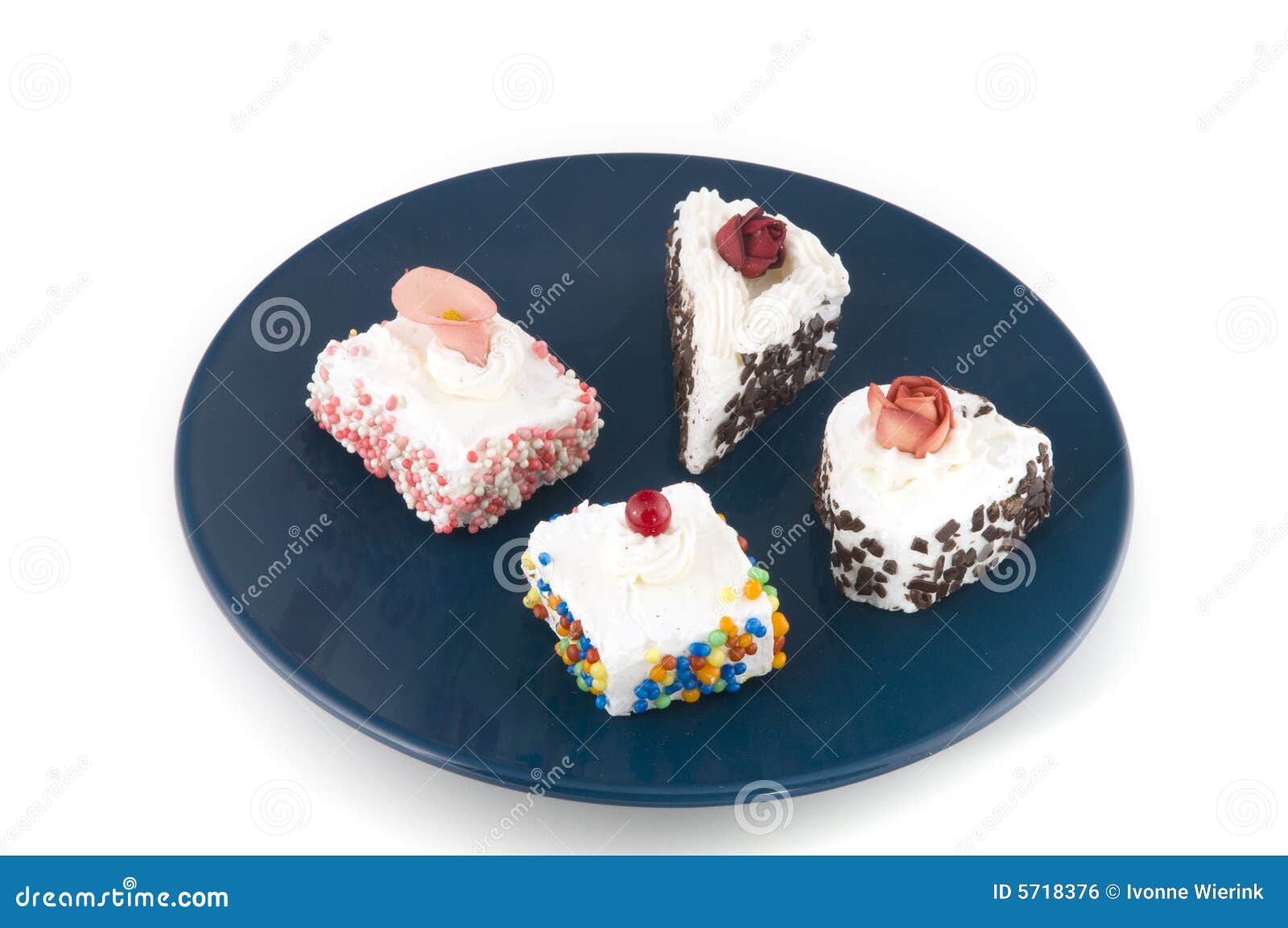 Fancy cakes stock photo. Image of pastry, petit, roses - 5718376