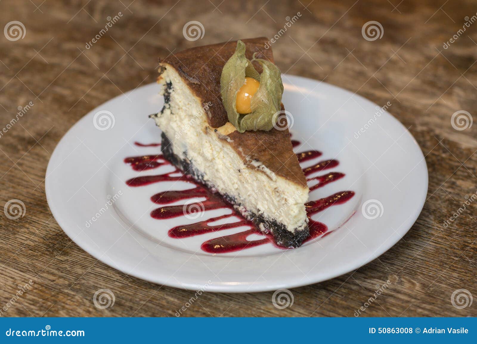Fancy cheesecake. stock photo. Image of paris, culinary - 50863008