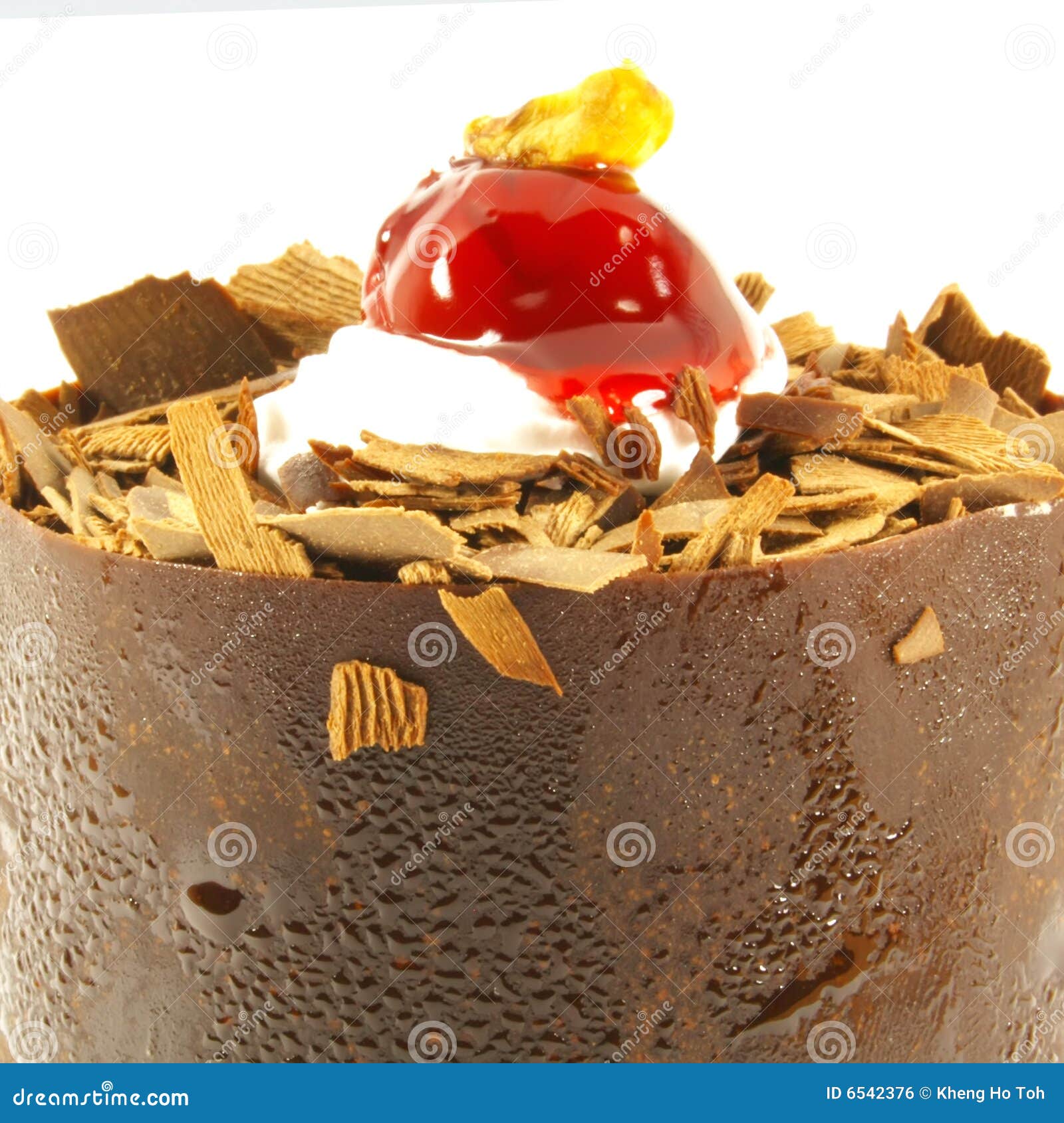 Fancy Chocolate Cake stock photo. Image of mousse, fancy - 6542376