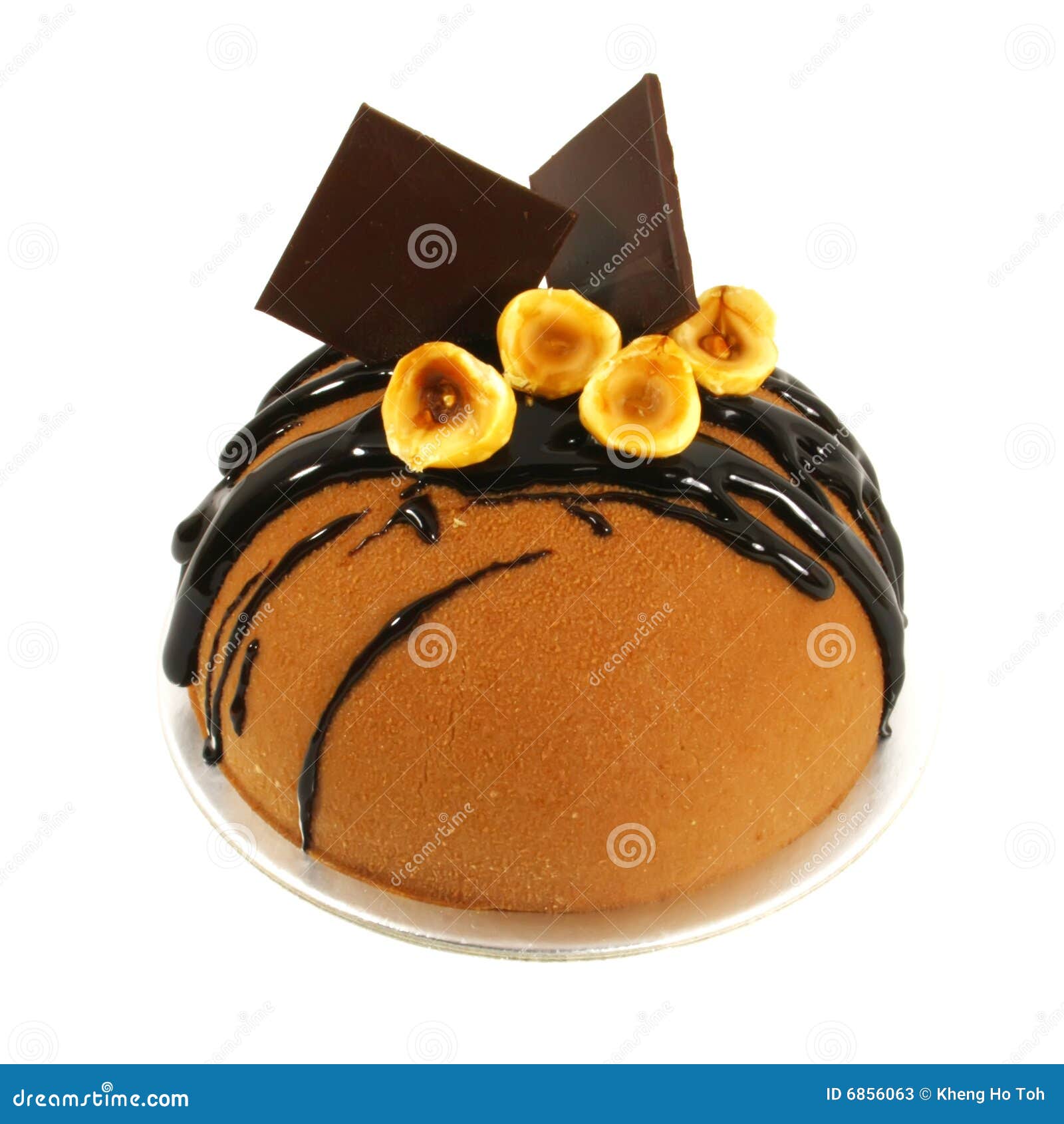 Fancy Chocolate Cake stock image. Image of cake, decorating - 6856063