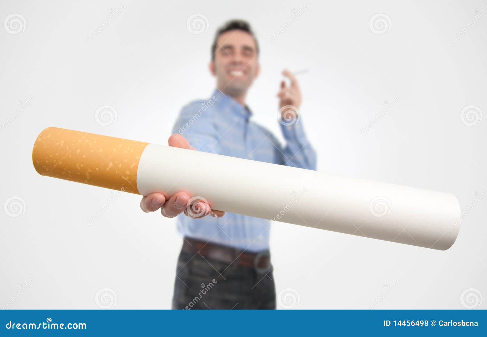 Fancy a cigarette? stock photo. Image of smile, selective - 14456498