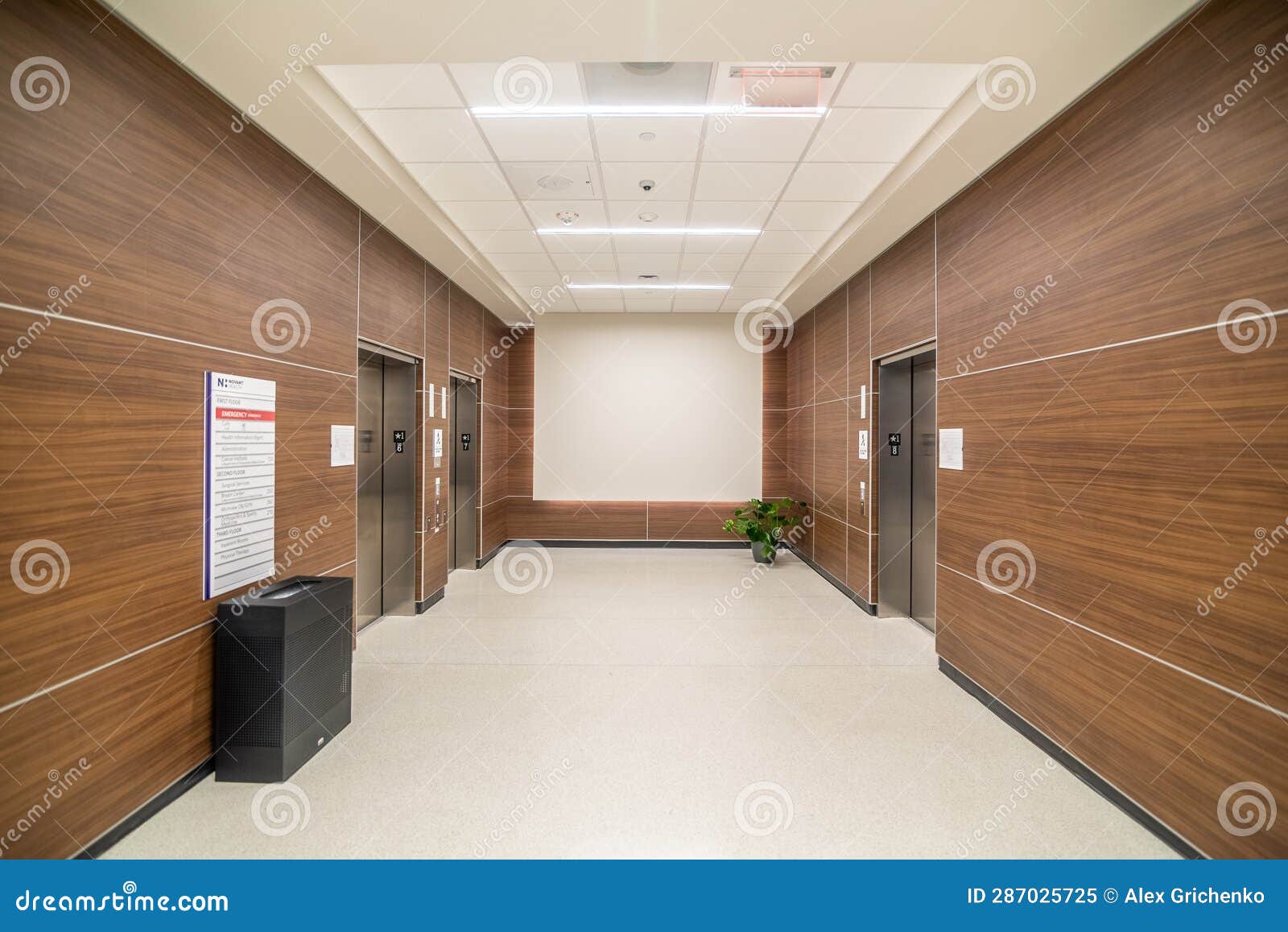 Fancy Clean Hospital Lobby Just Built Editorial Image - Image of bright ...