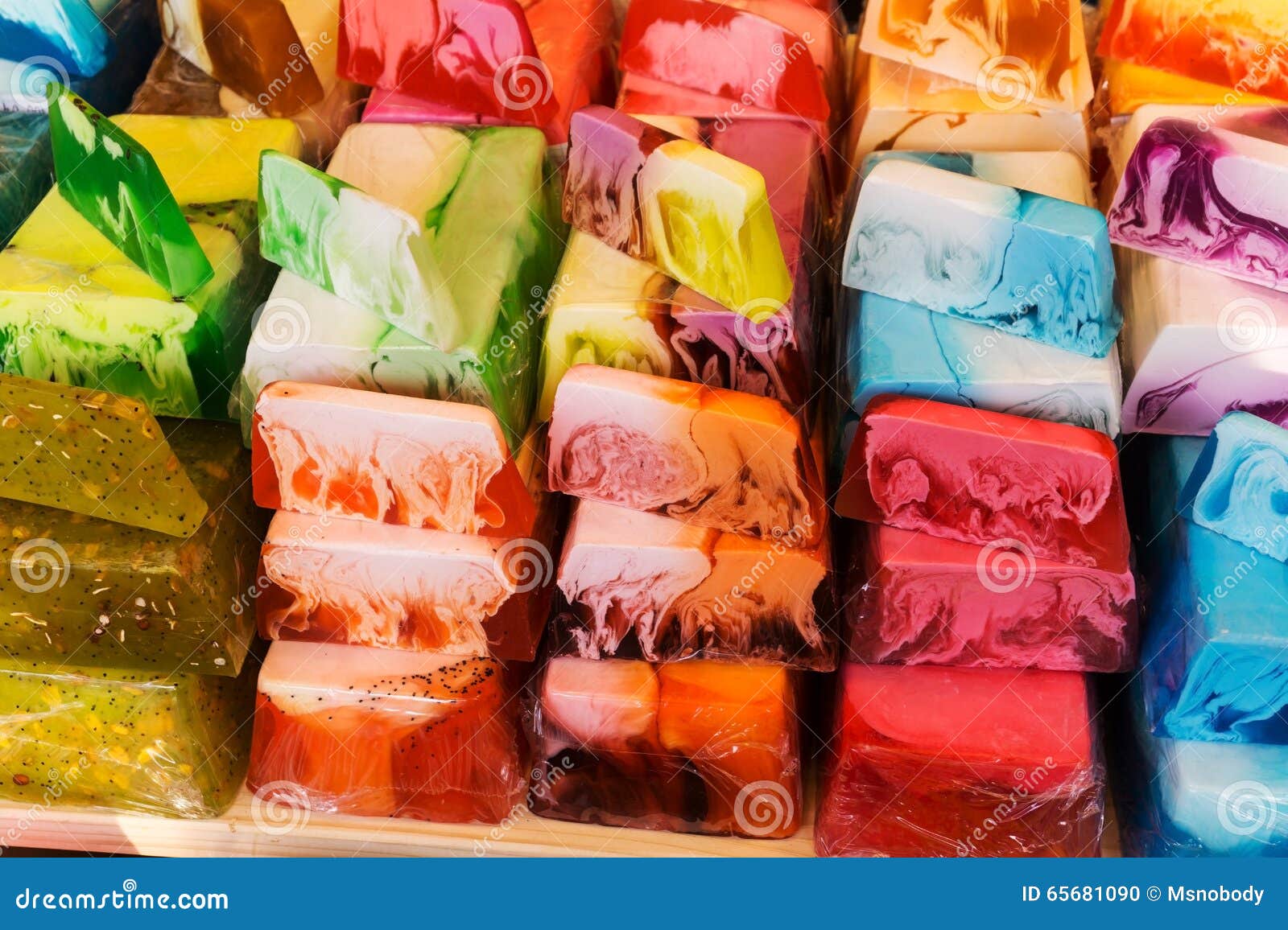 Fancy Colored Hand Made Blocks of Soap Stock Photo - Image of fancy ...