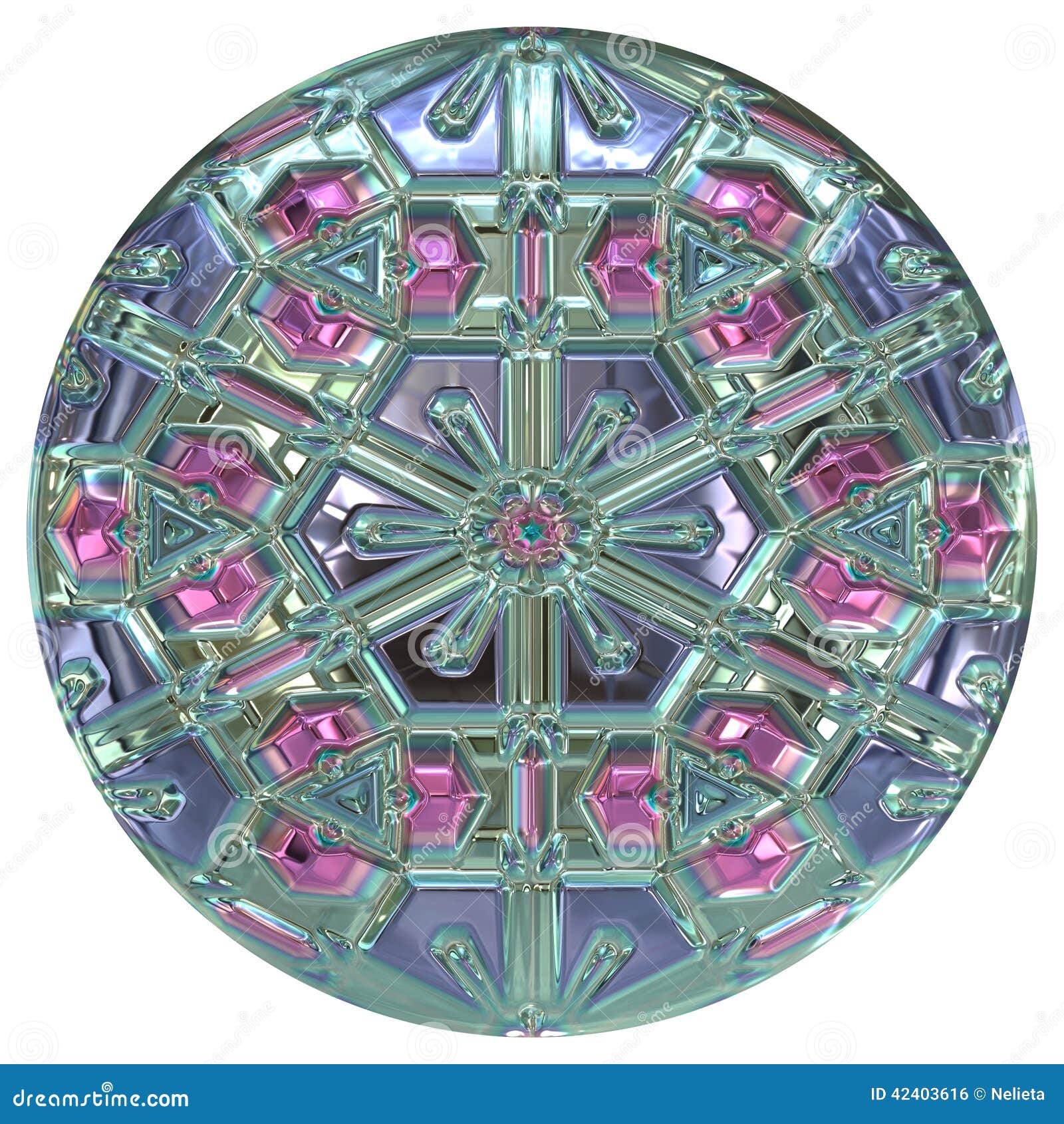 Fancy colored orb button stock illustration. Illustration of button ...