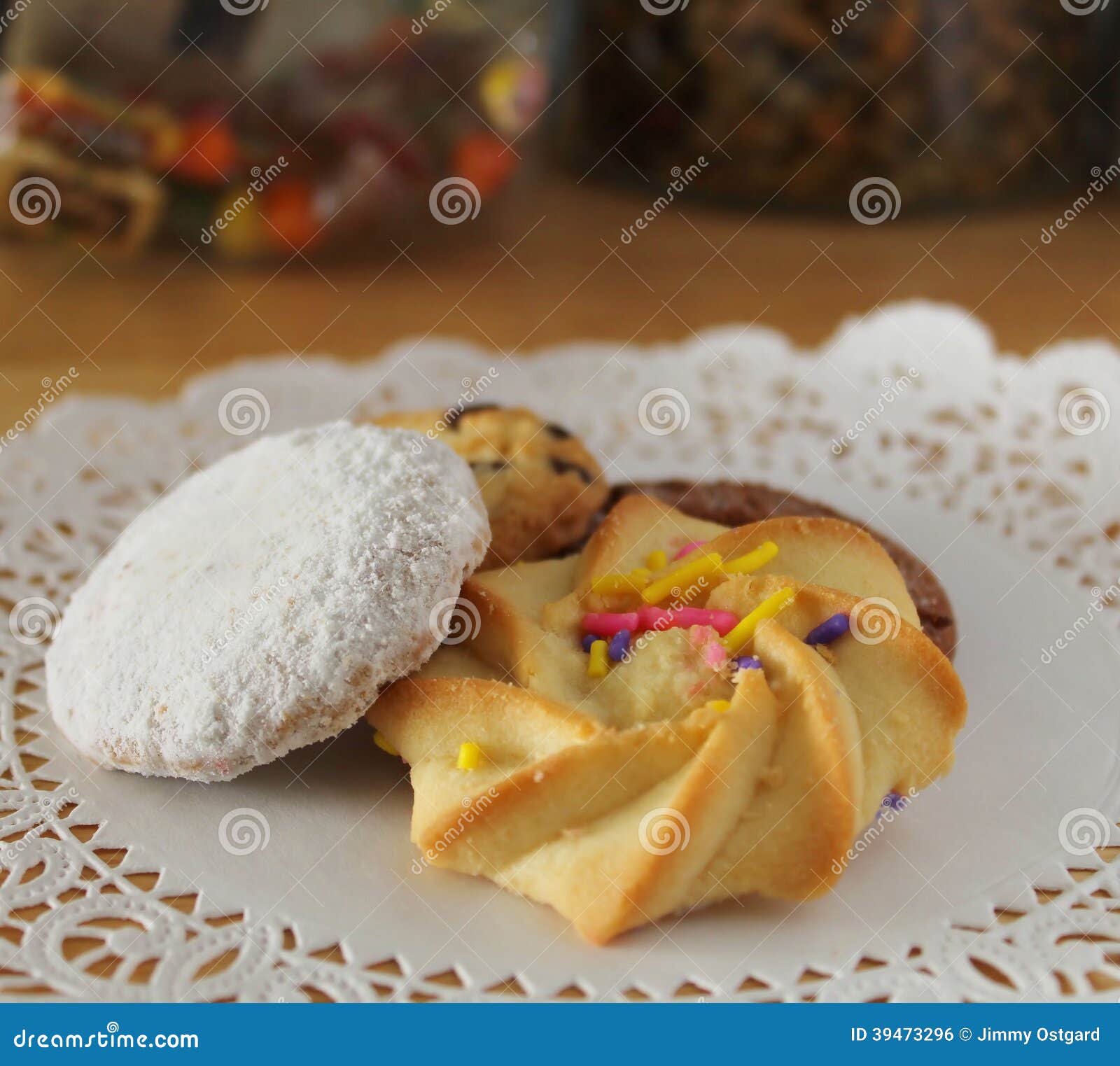 Fancy Cookies stock photo. Image of treat, sprinkles - 39473296
