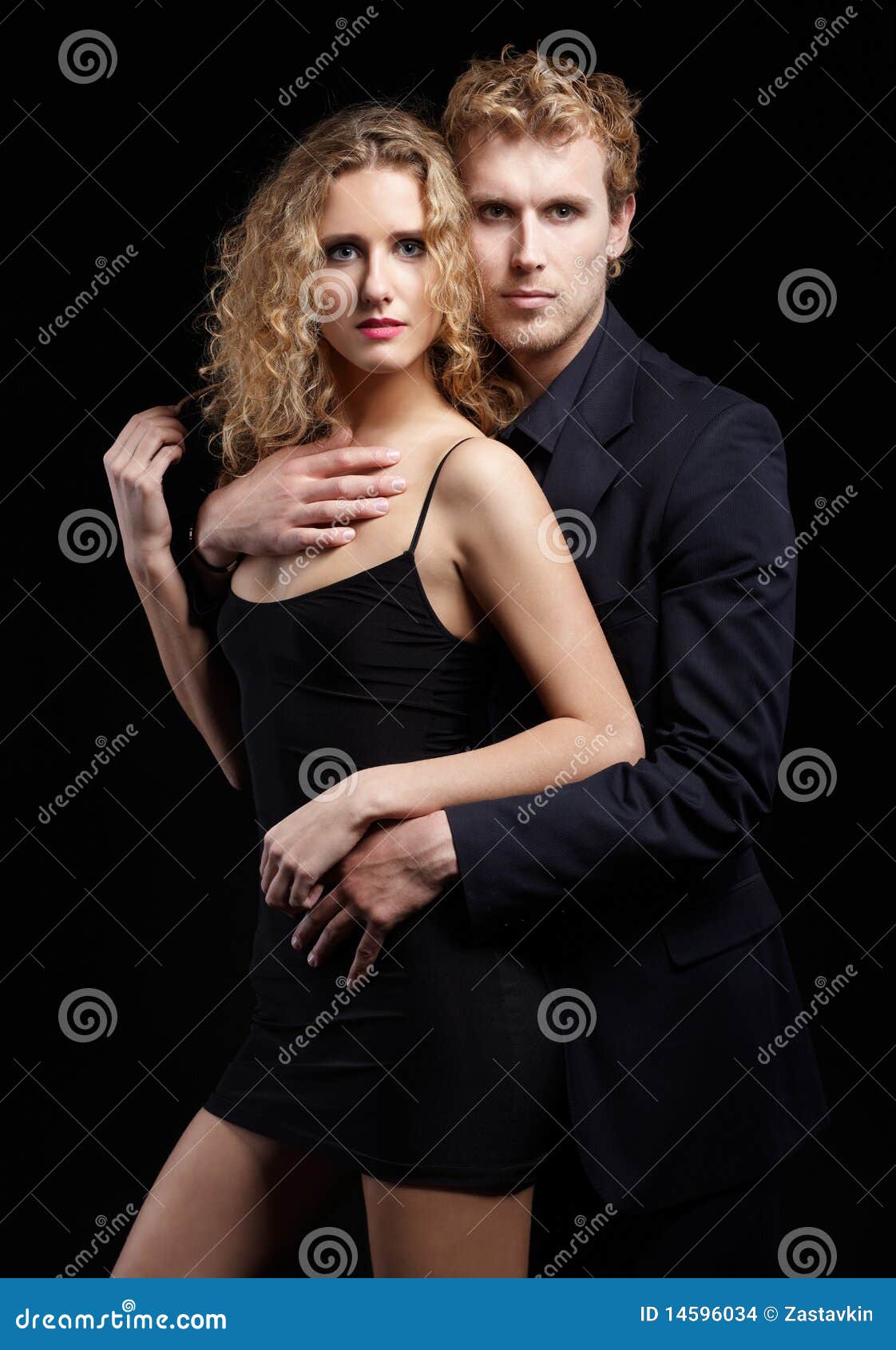 Fancy couple stock photo. Image of curly, hair, european - 14596034