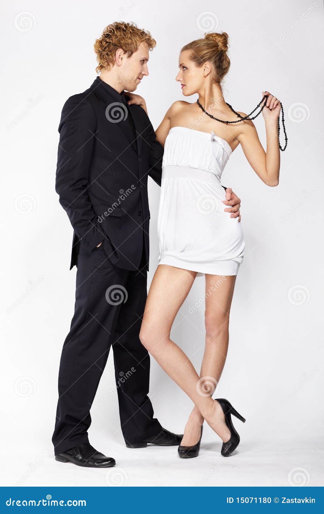 Fancy couple stock photo. Image of beautiful, hand, people - 15071180