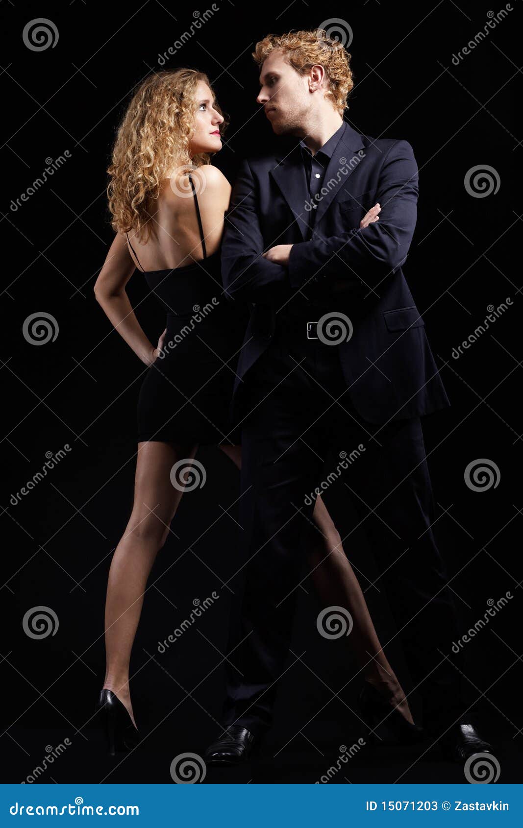 Fancy couple stock image. Image of glamor, beautiful - 15071203