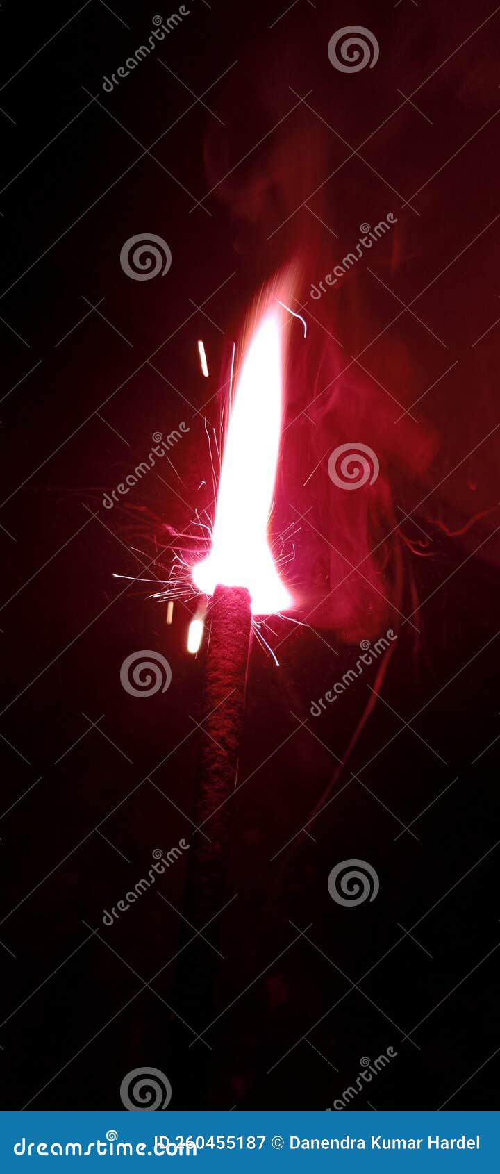 Fancy Crackers Fuljhadi during Chhoti Diwali. Stock Image - Image of ...