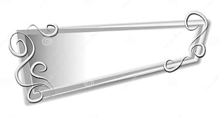 Fancy Decorative Web Page Logo Stock Illustration - Illustration of ...