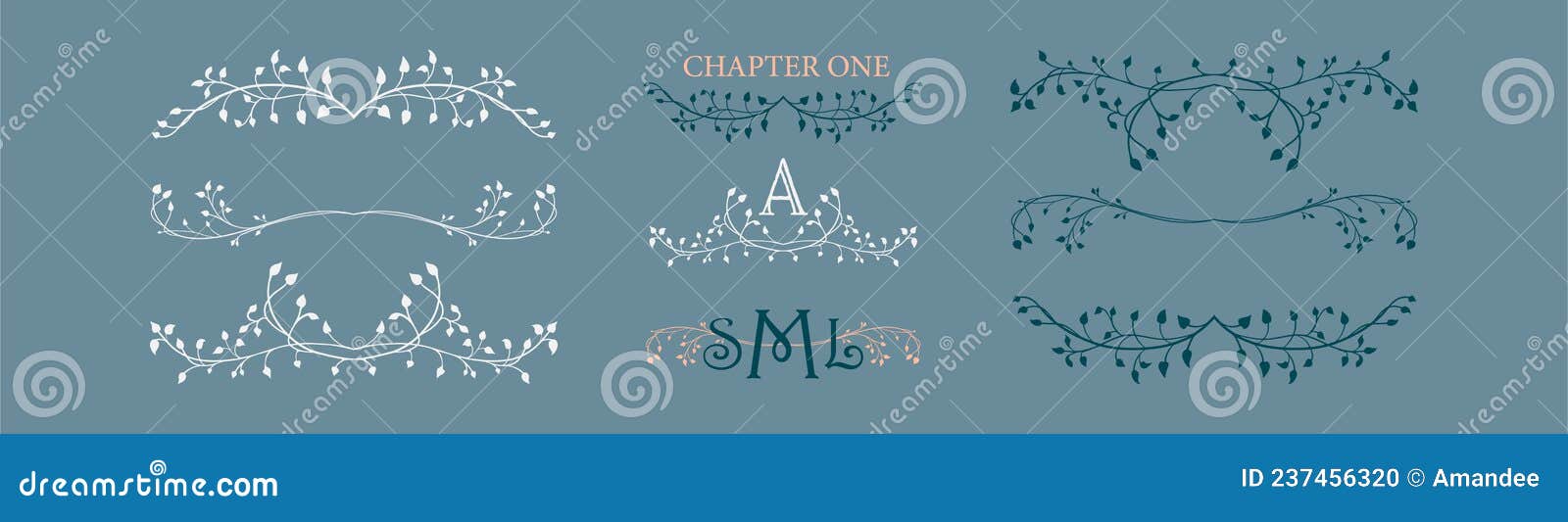 Fancy Design Element, Wedding or Monogram Design, Vintage Product ...