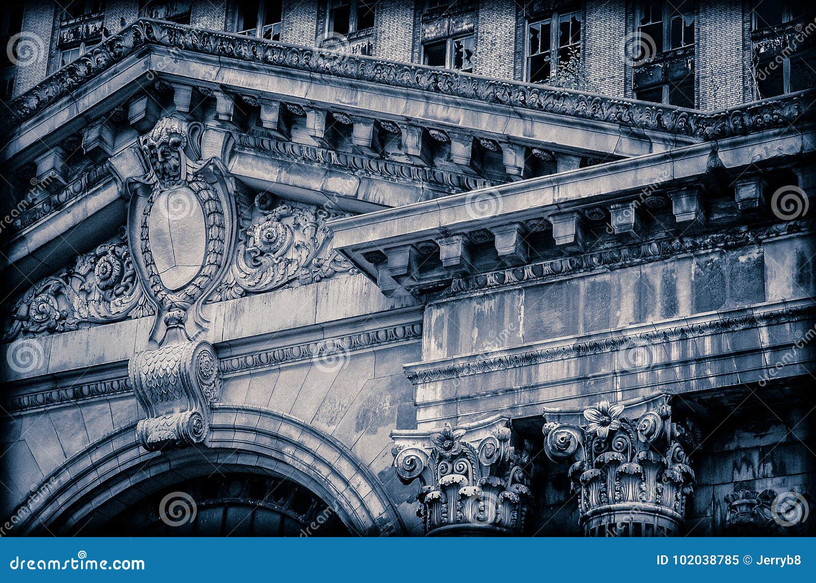 Classic Architecture Details Stock Image - Image of structure, concrete ...