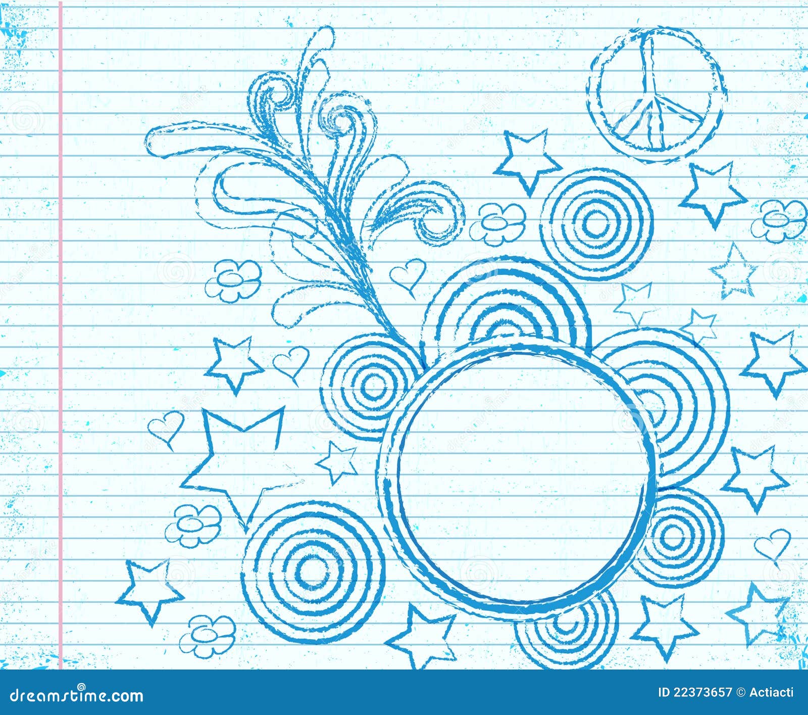 Fancy doodle stock vector. Illustration of grunge, cartoon - 22373657