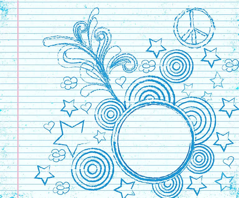 Fancy doodle stock vector. Illustration of grunge, cartoon - 22373657