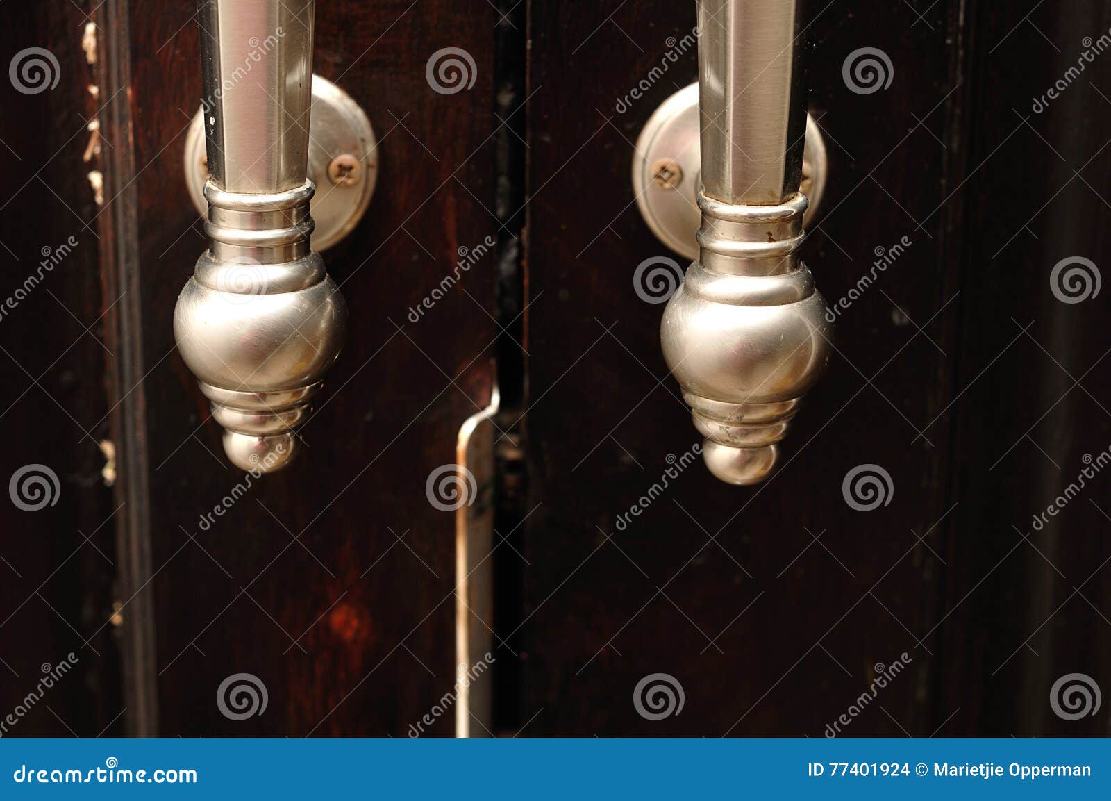 Fancy door handles stock photo. Image of pattern, symmetry - 77401924