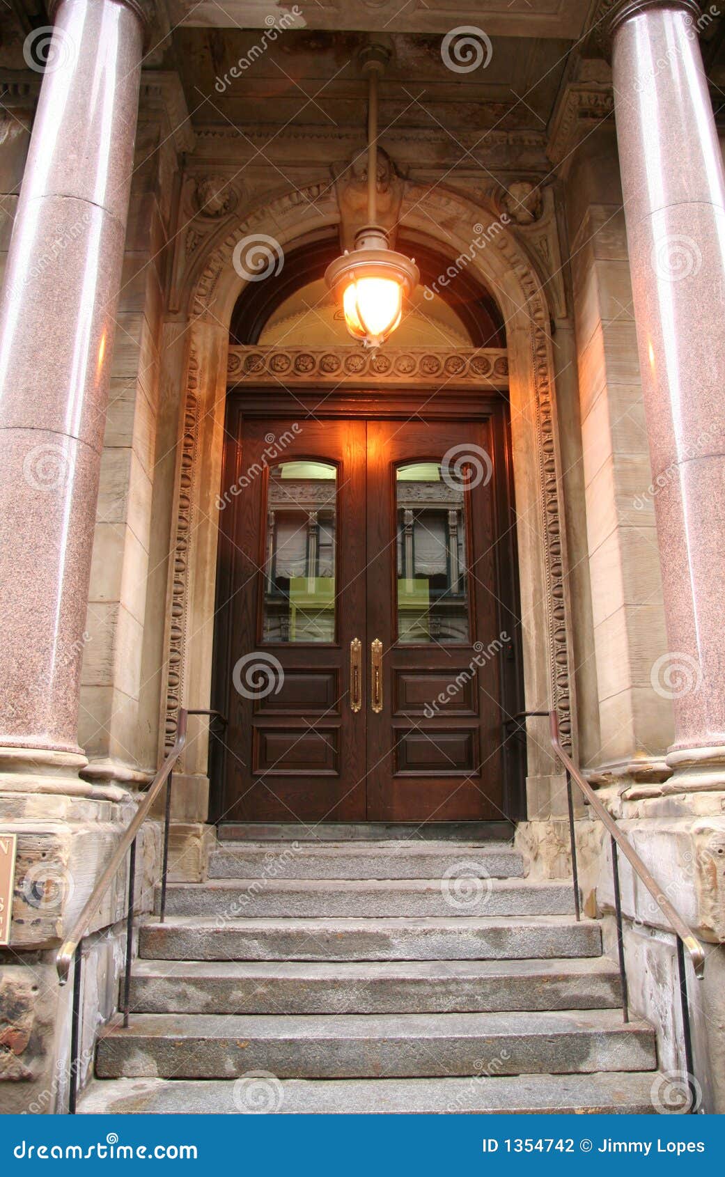 Fancy Doorway Entrance stock photo. Image of entry, open - 1354742