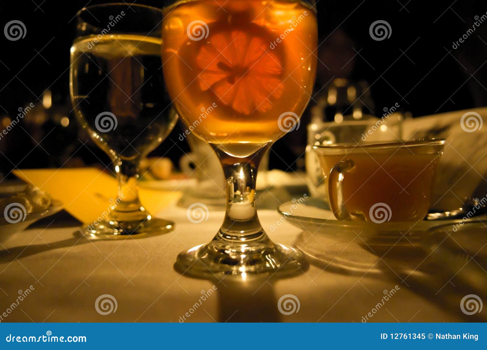 Fancy Drinks stock image. Image of drinks, water, long - 12761345