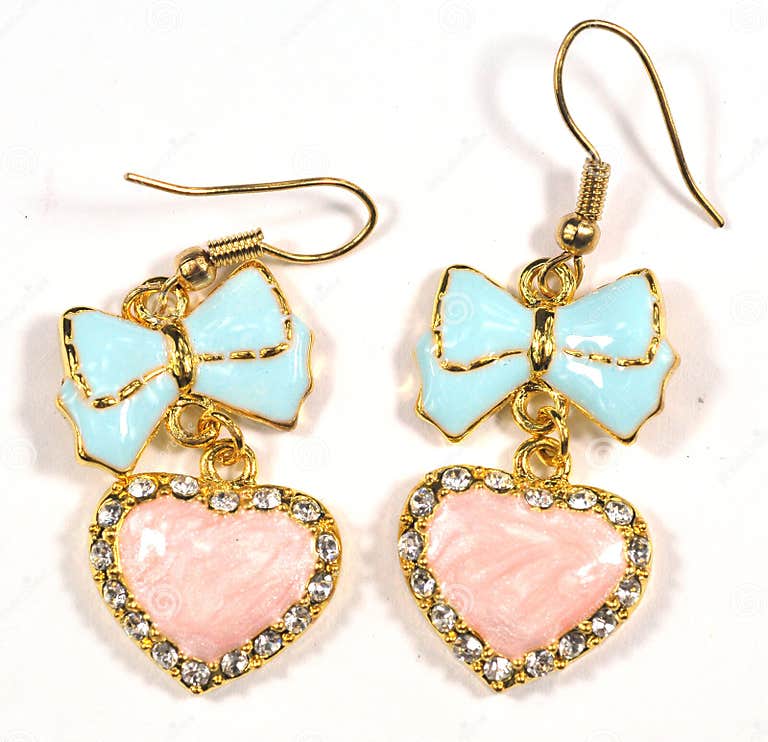 Fancy Earring stock image. Image of funny, accessories - 5419191