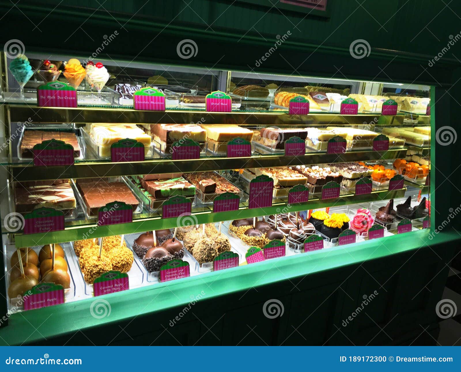 Fancy Exclusive Candy Sweets Bakery in Universal Studios Theme Park ...