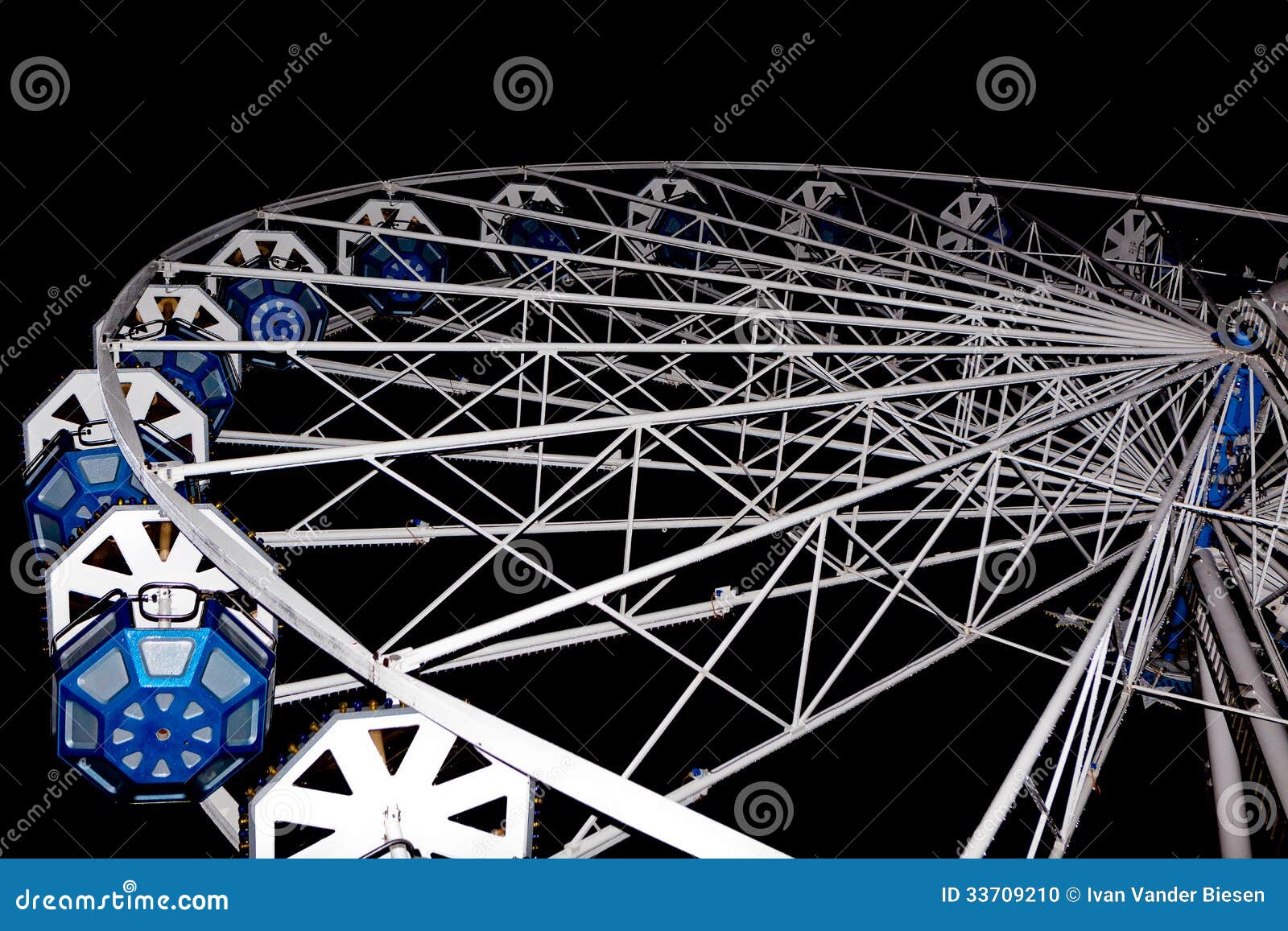 Fancy Fair wheel night stock photo. Image of evening - 33709210