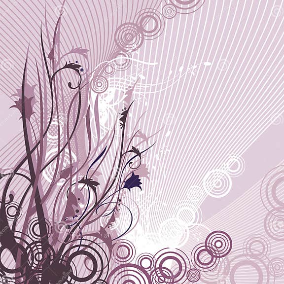 Fancy floral design stock vector. Illustration of drawing - 4797553