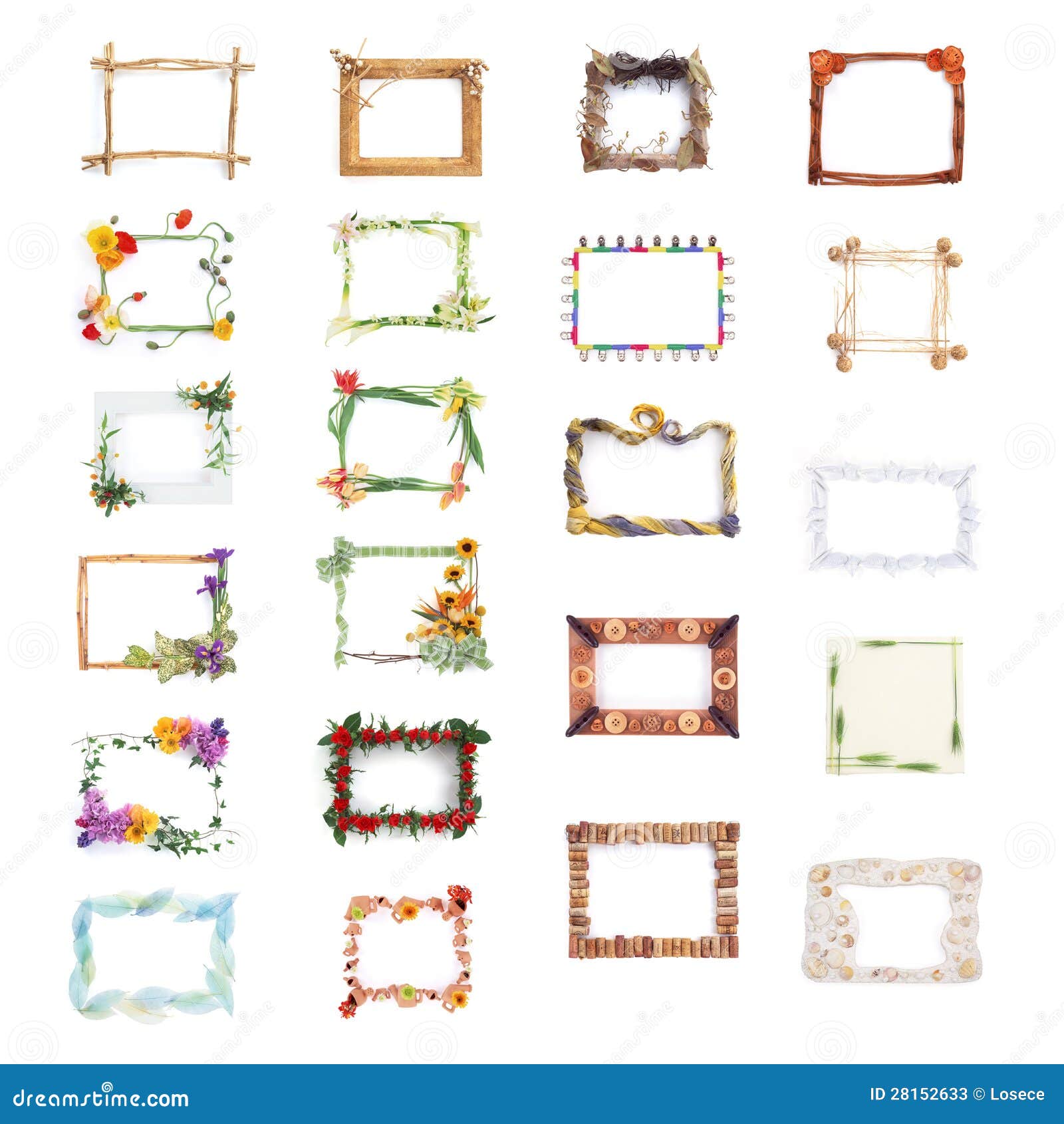 Fancy Flourish Border Frame Stock Illustration - Illustration of ...