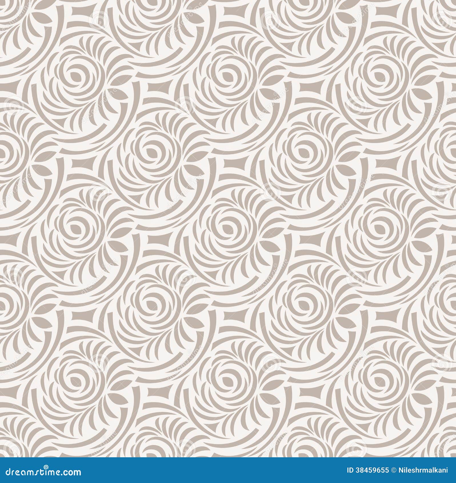 Fancy flower wallpaper stock vector. Illustration of invitation - 38459655