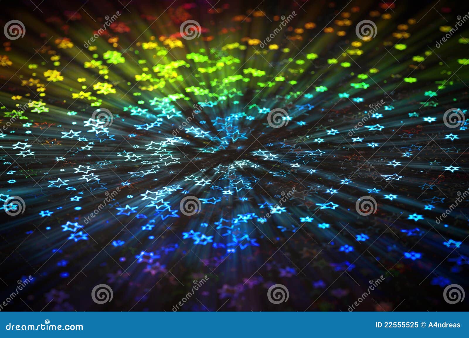 Fancy flying stars stock image. Image of fairytale, colorful - 22555525