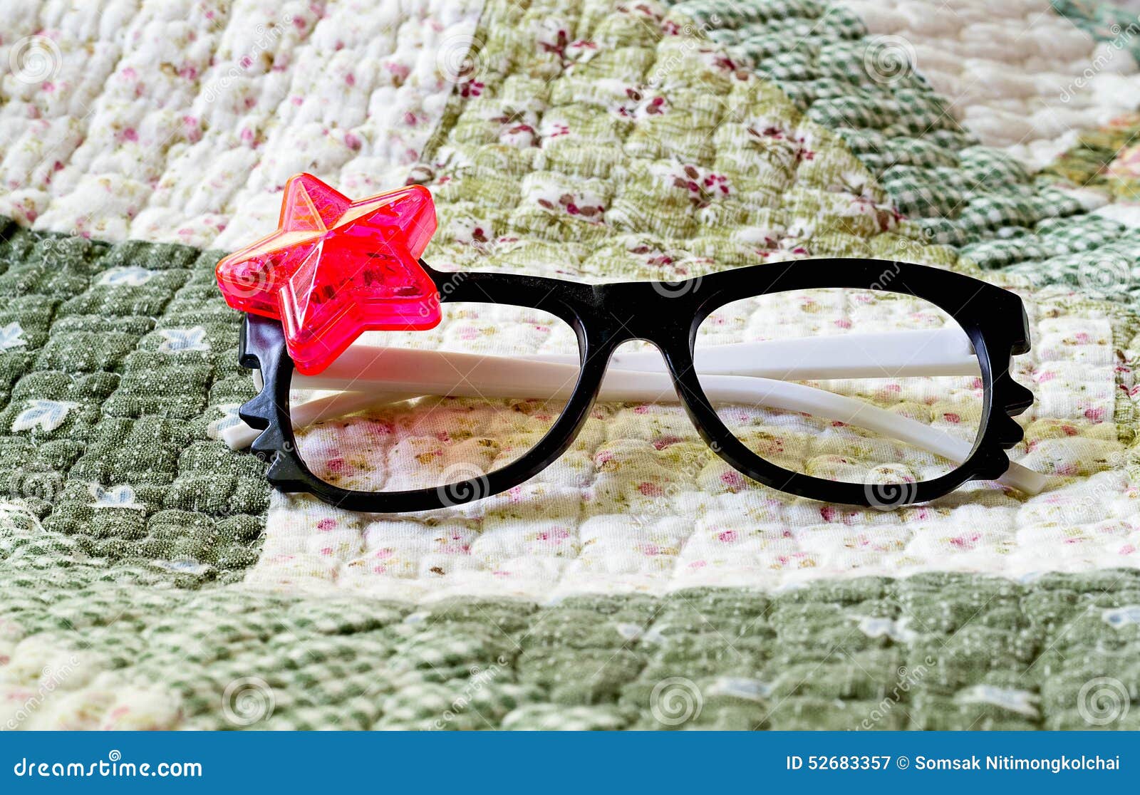 Fancy glasses on a blanket stock image. Image of background - 52683357