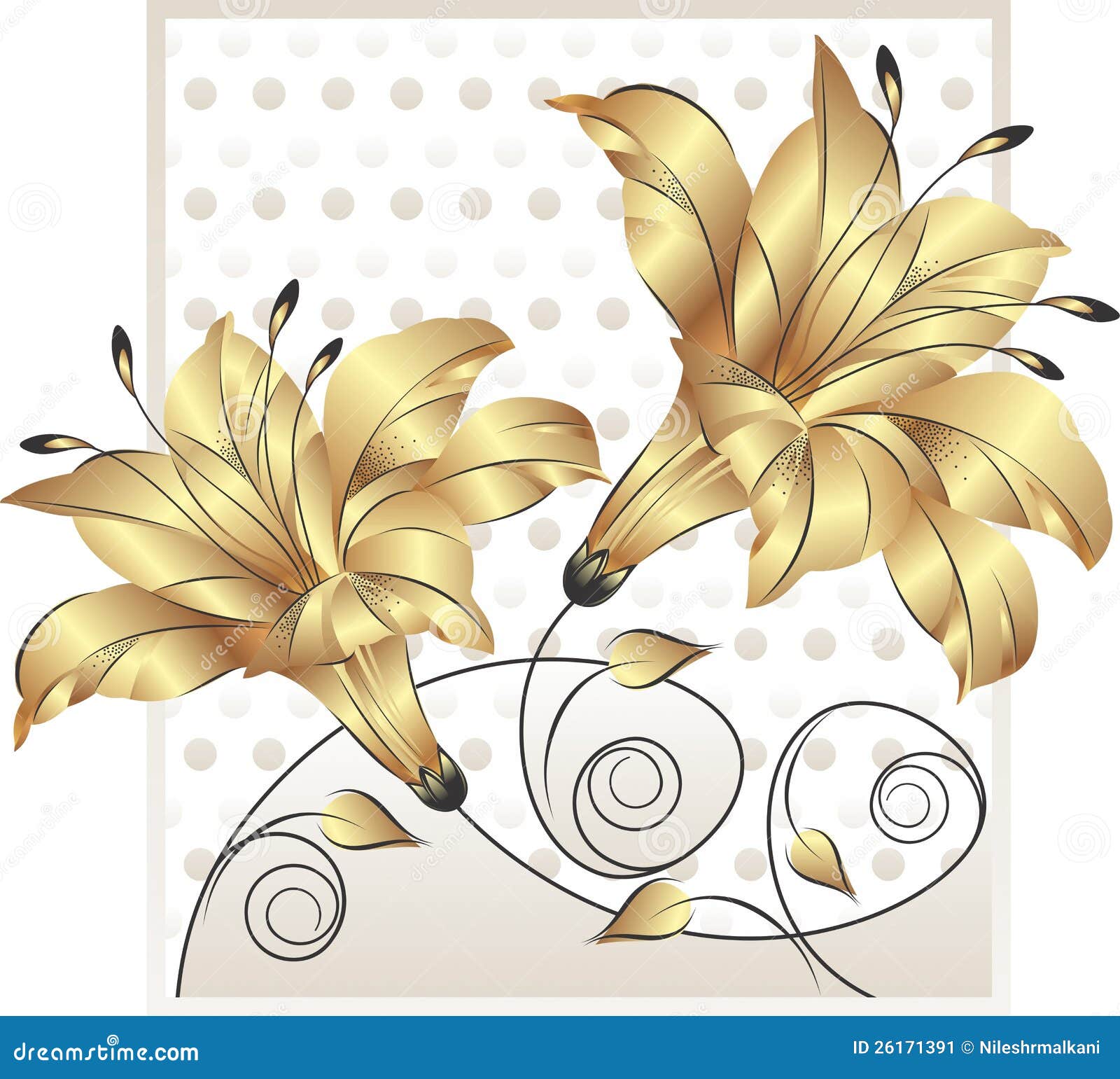 Fancy Flowers Background003