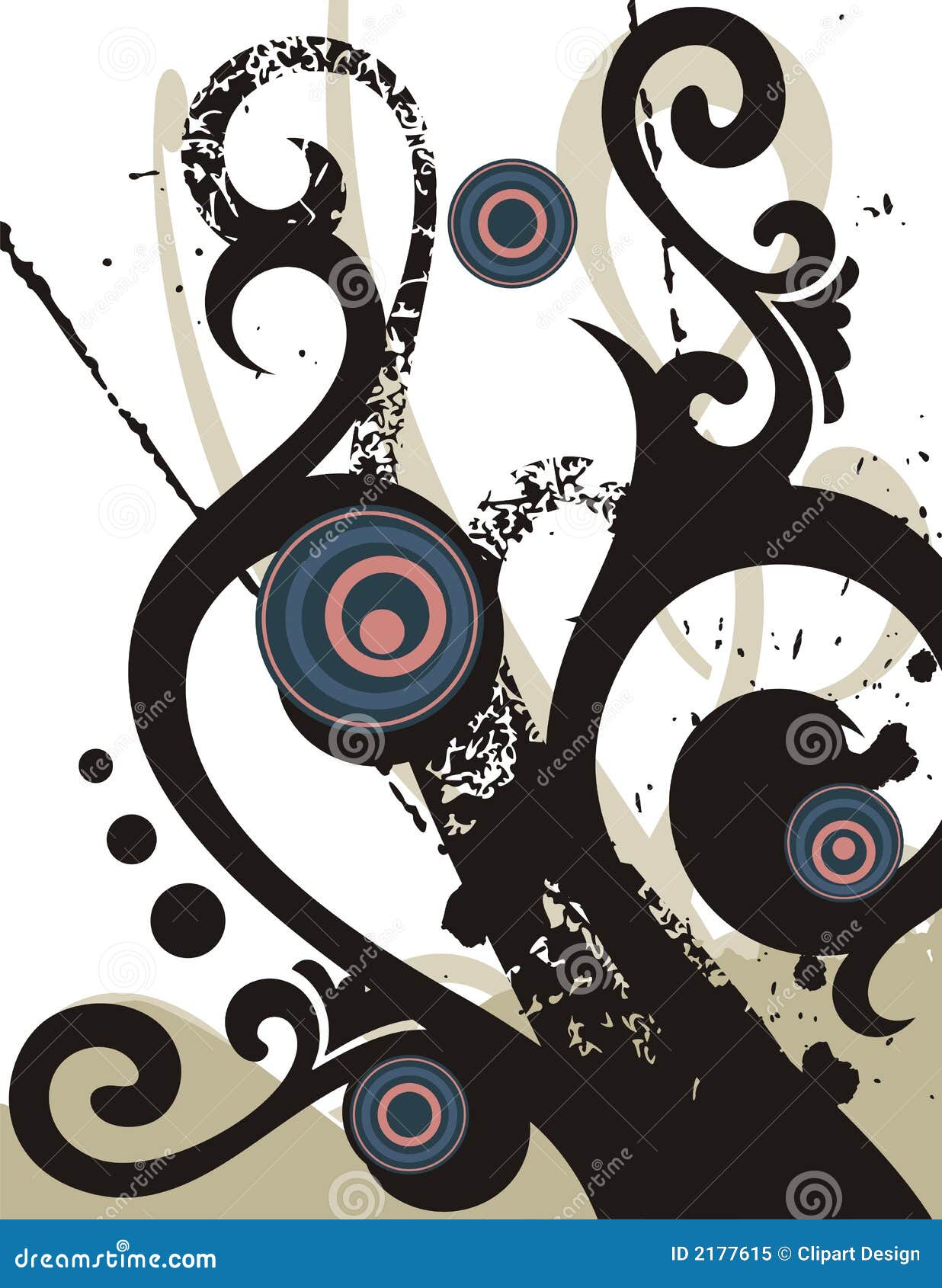 Fancy grunge background stock vector. Illustration of dust - 2177615