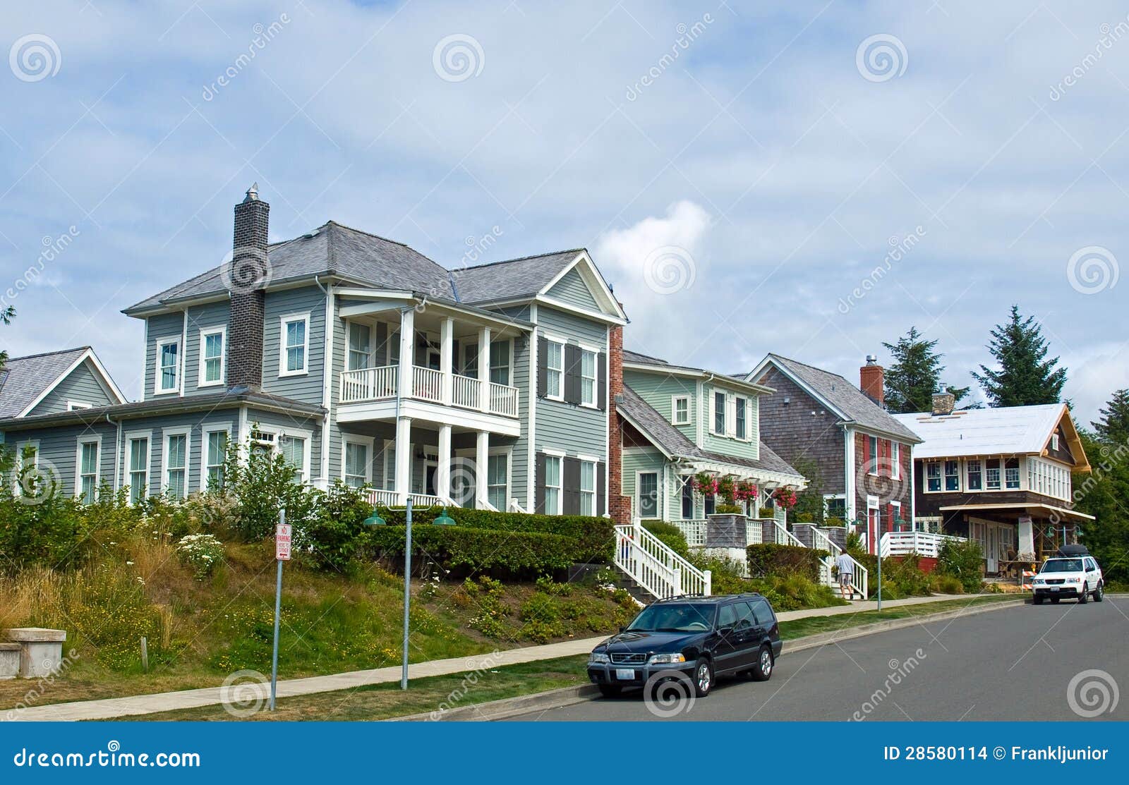 Fancy Homes stock photo. Image of perkins, architecture - 28580114