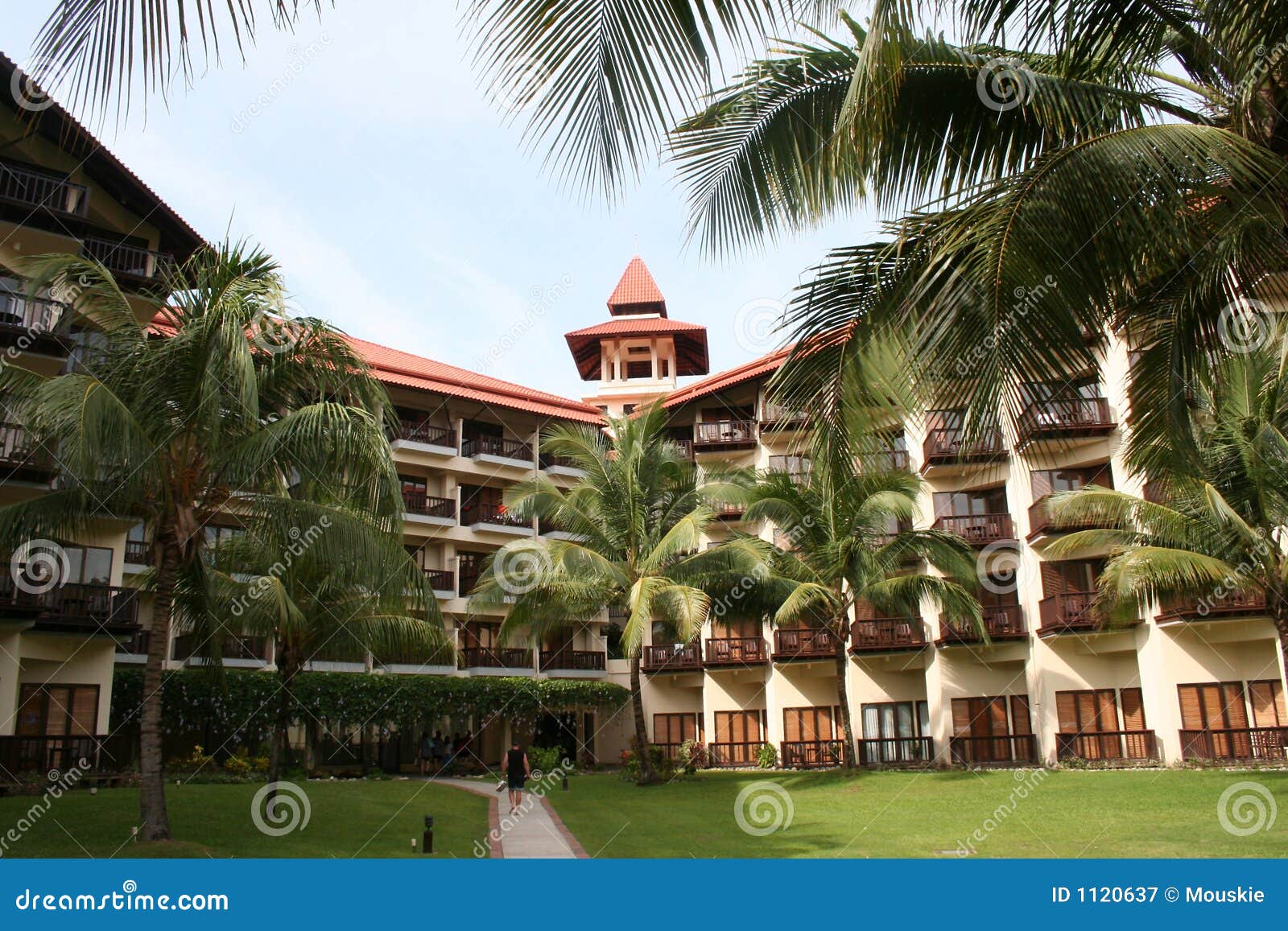 Fancy Hotel stock image. Image of harbour, fancy, sutera - 1120637