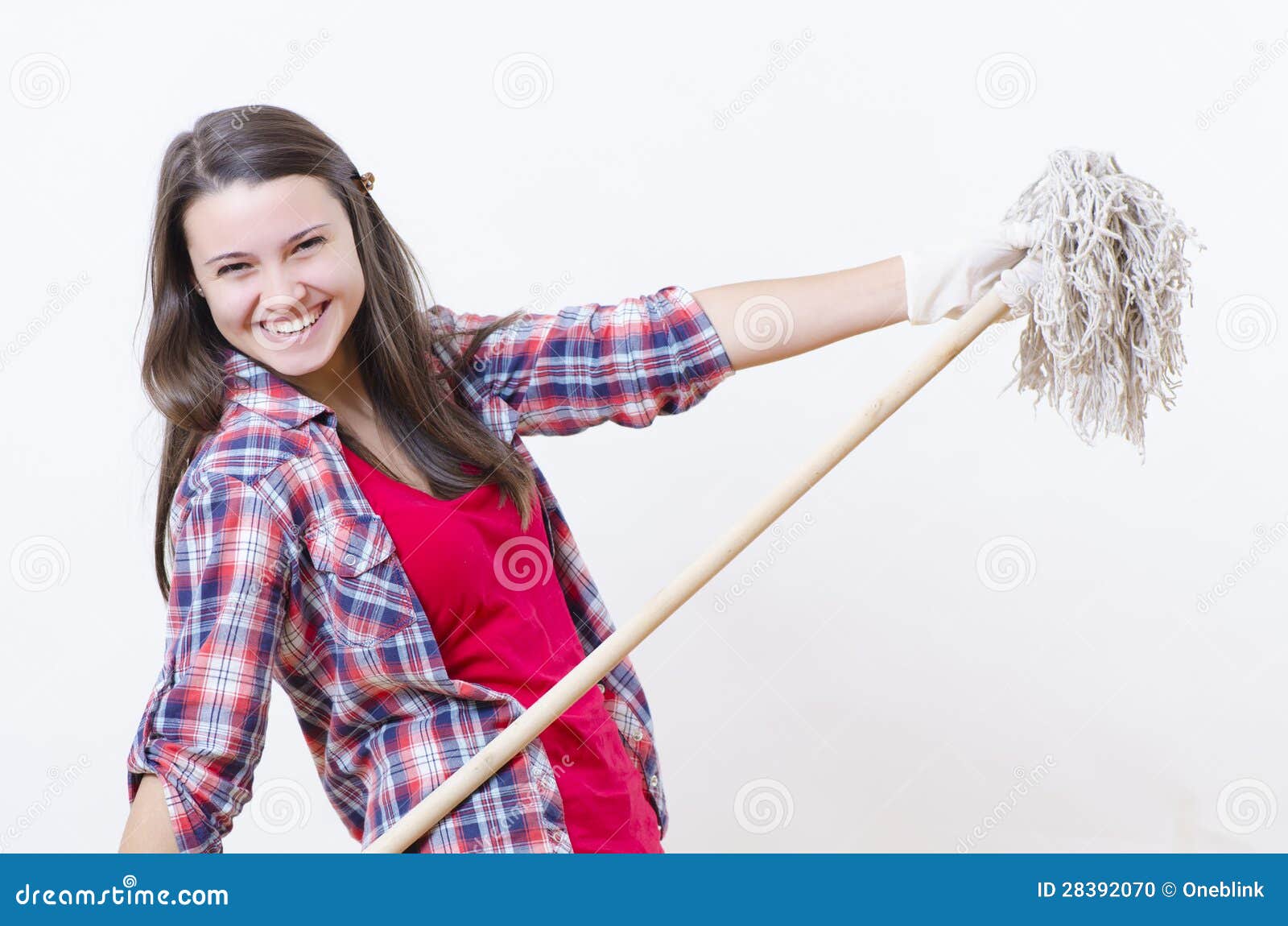 Fancy Housekeeper stock photo. Image of dream, cleaner - 28392070