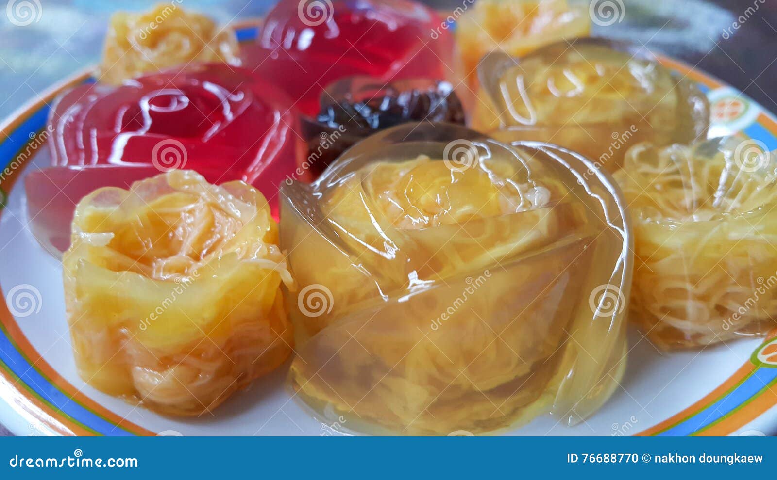 Fancy jelly stock photo. Image of jelly, sweet, snack - 76688770
