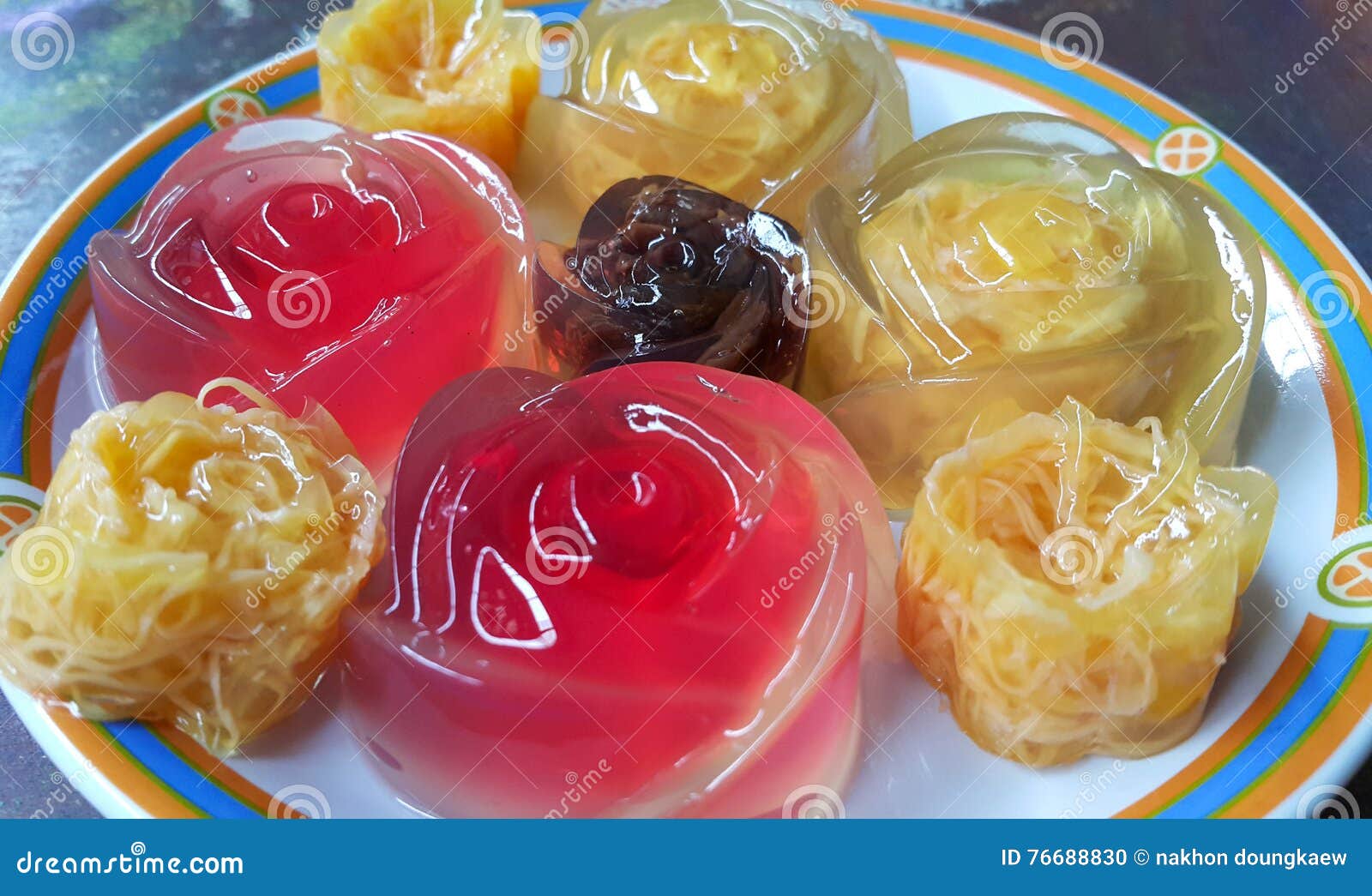 Fancy jelly stock photo. Image of sweet, fancy, snack - 76688830