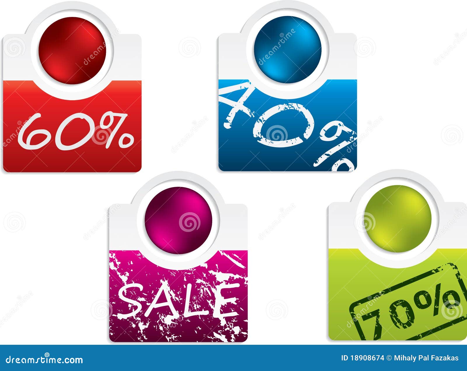 Fancy label design set stock vector. Illustration of print - 18908674