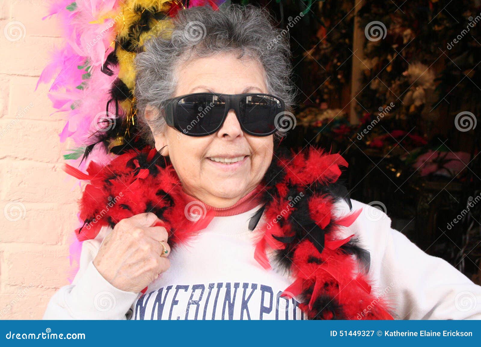 Fancy Lady stock image. Image of masquerade, silly, trip - 51449327